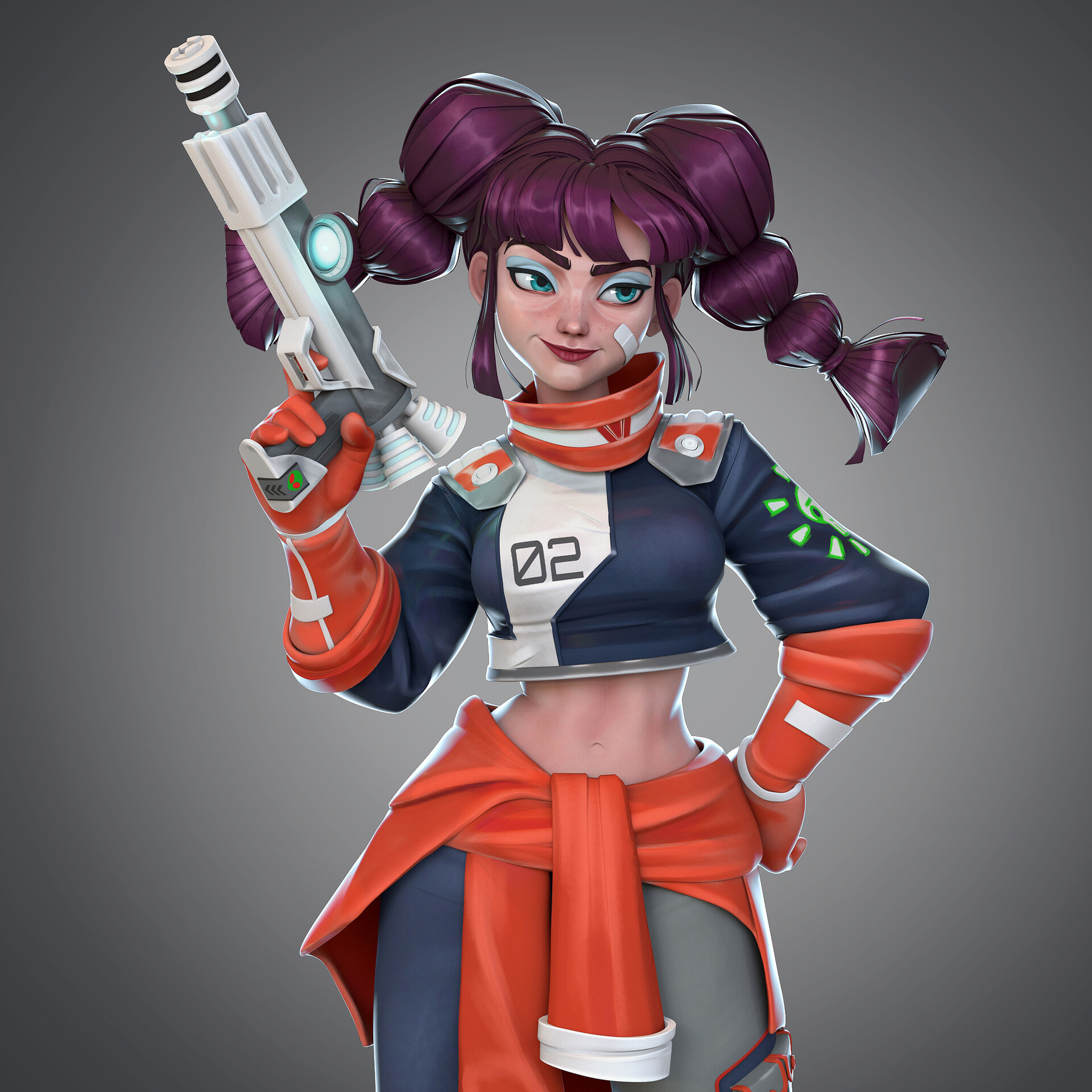 Javier Benver - Character design 2D to 3D