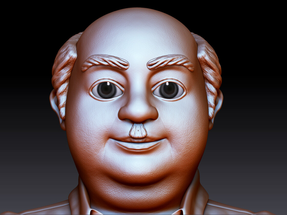 ArtStation - cartoon character Mr. Enaba