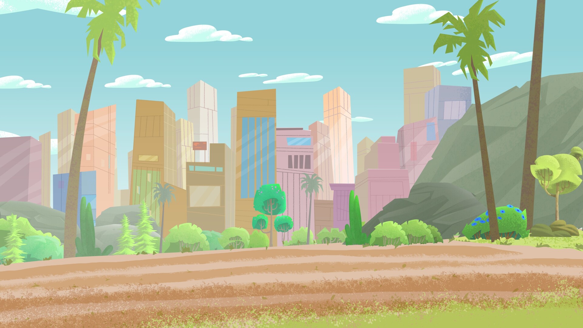 ArtStation - City side