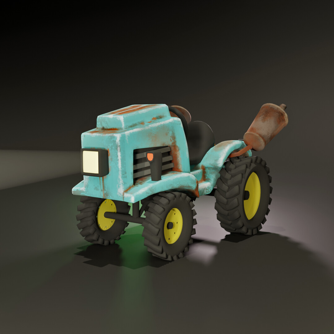 ArtStation - 3D concept for a racing game