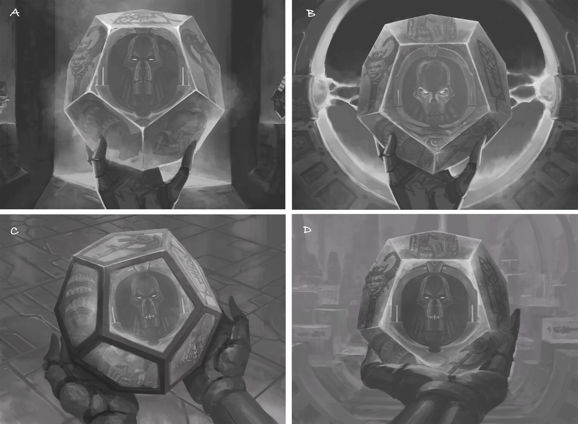 L J Koh - Thought Vessel, MTG X 40k