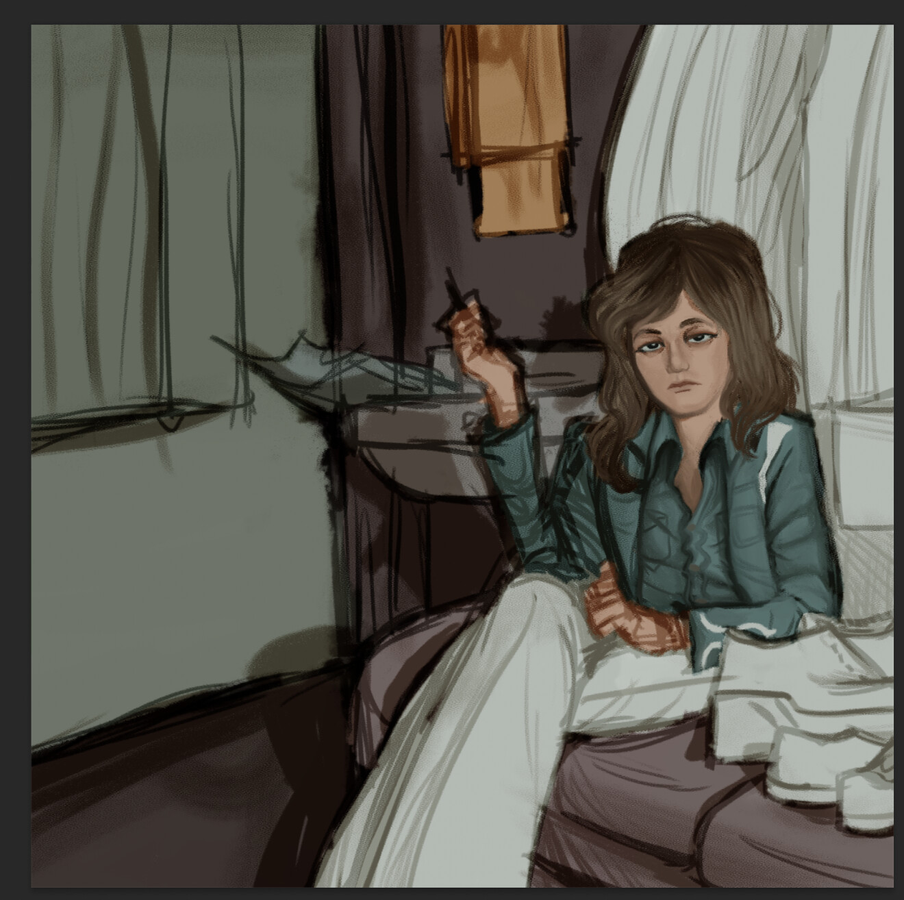 ArtStation - Roger Taylor (Background WIP)