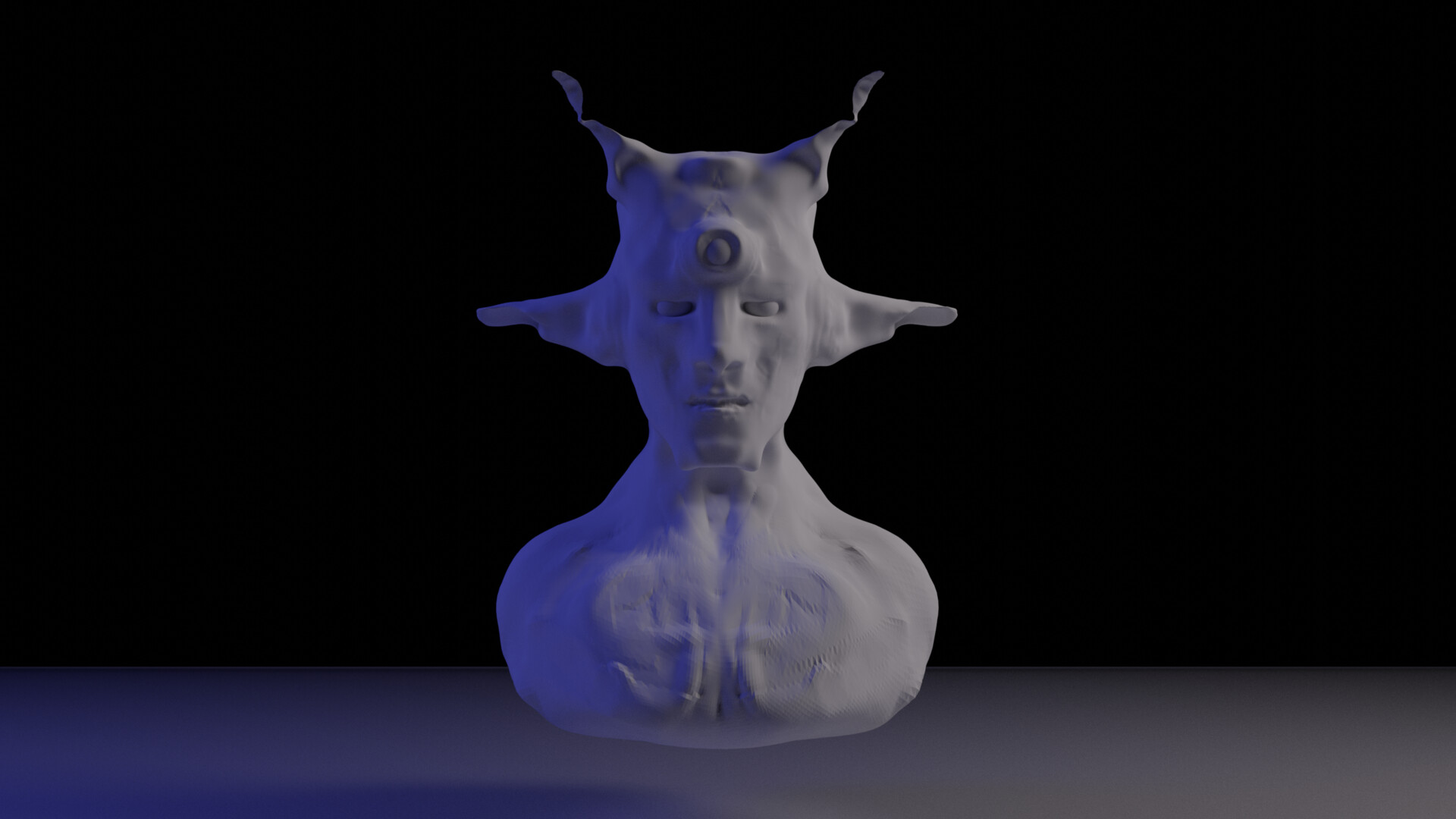 ArtStation - Demon Face