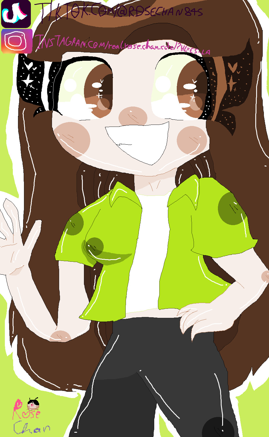 Rose Chan Cute - Sam Greenfield (Luck 2022) Fanart