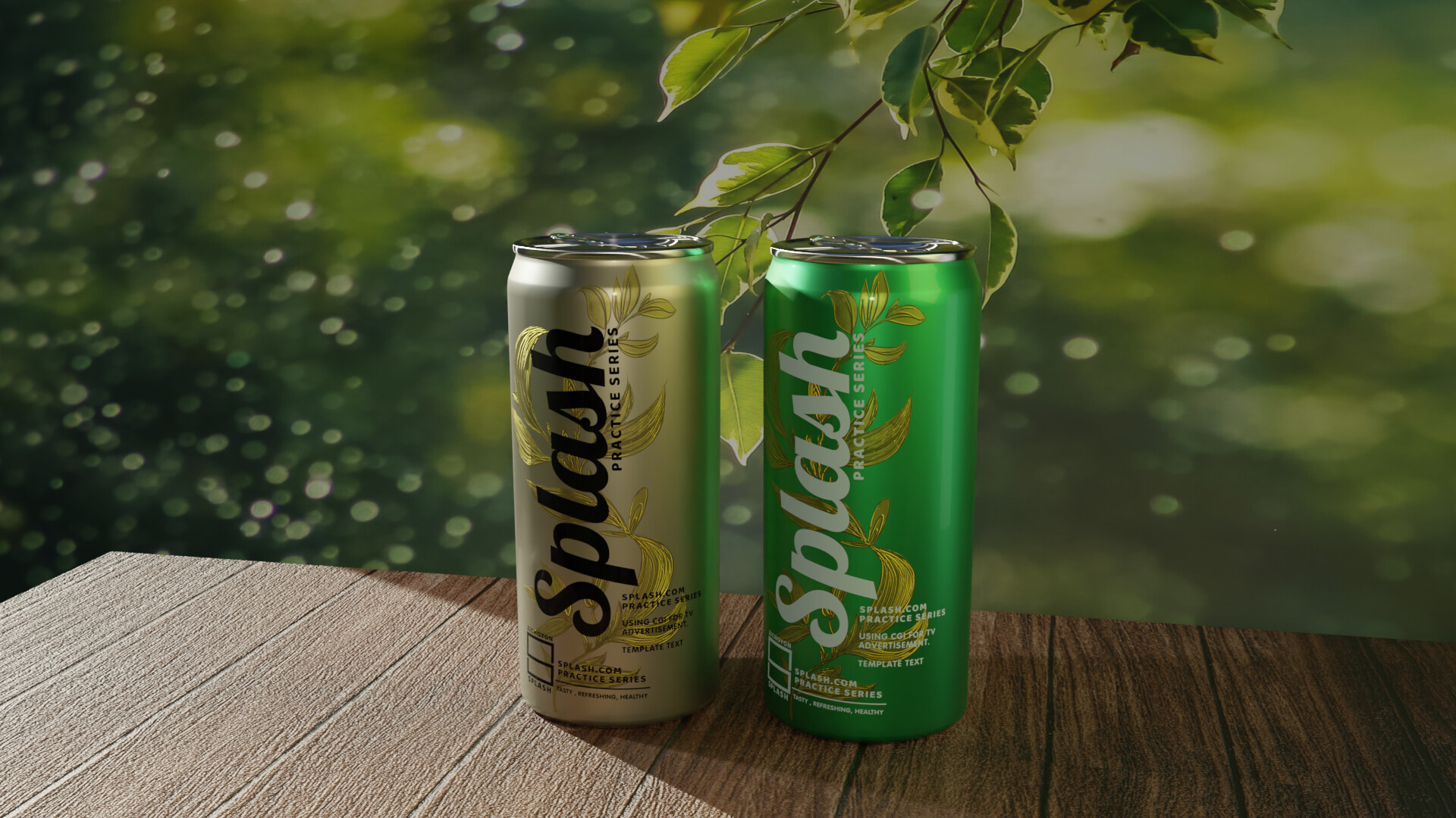 ArtStation - Can Modeling and Render