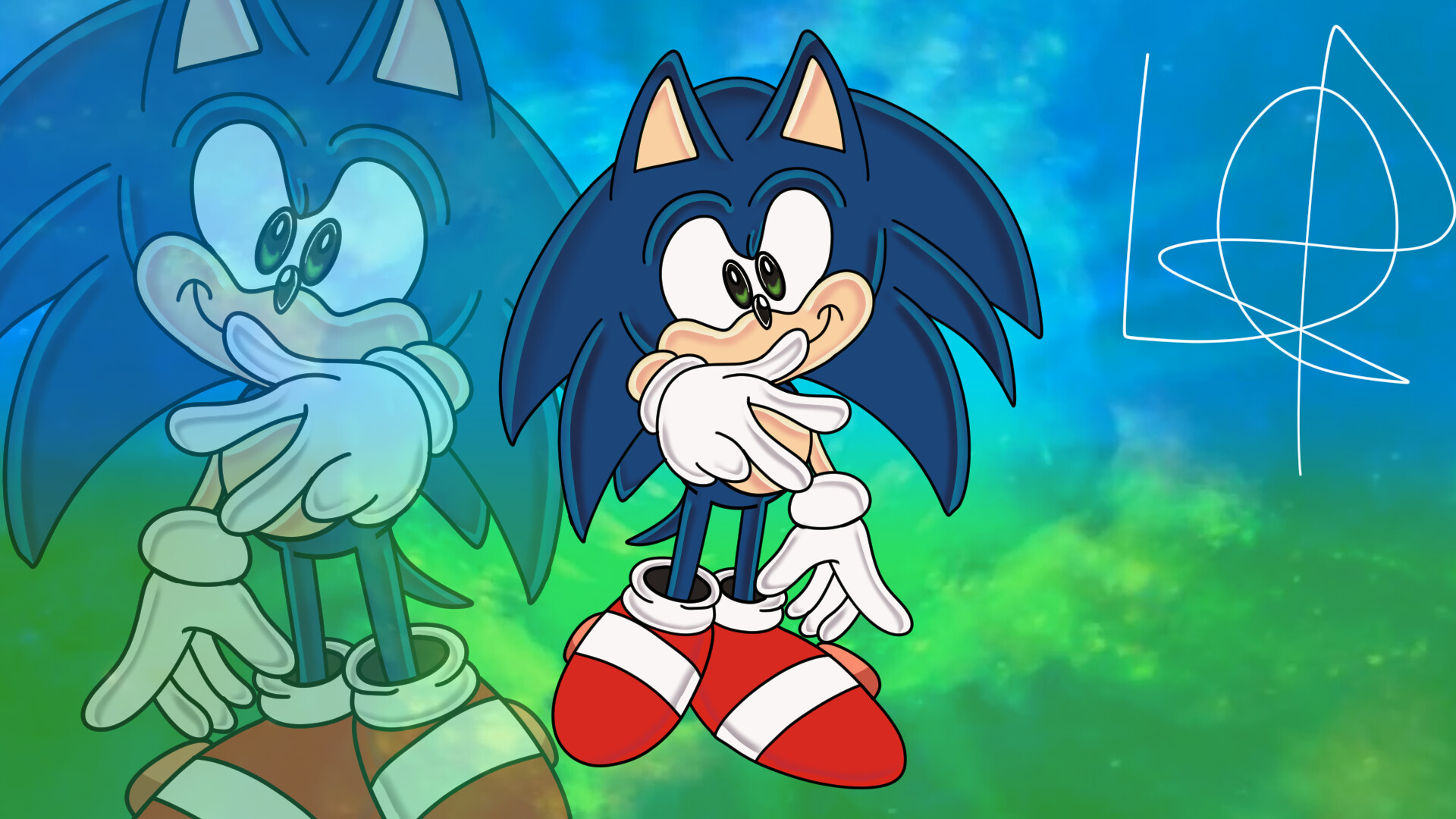 Multicolor The Hedgehog - Personal Art