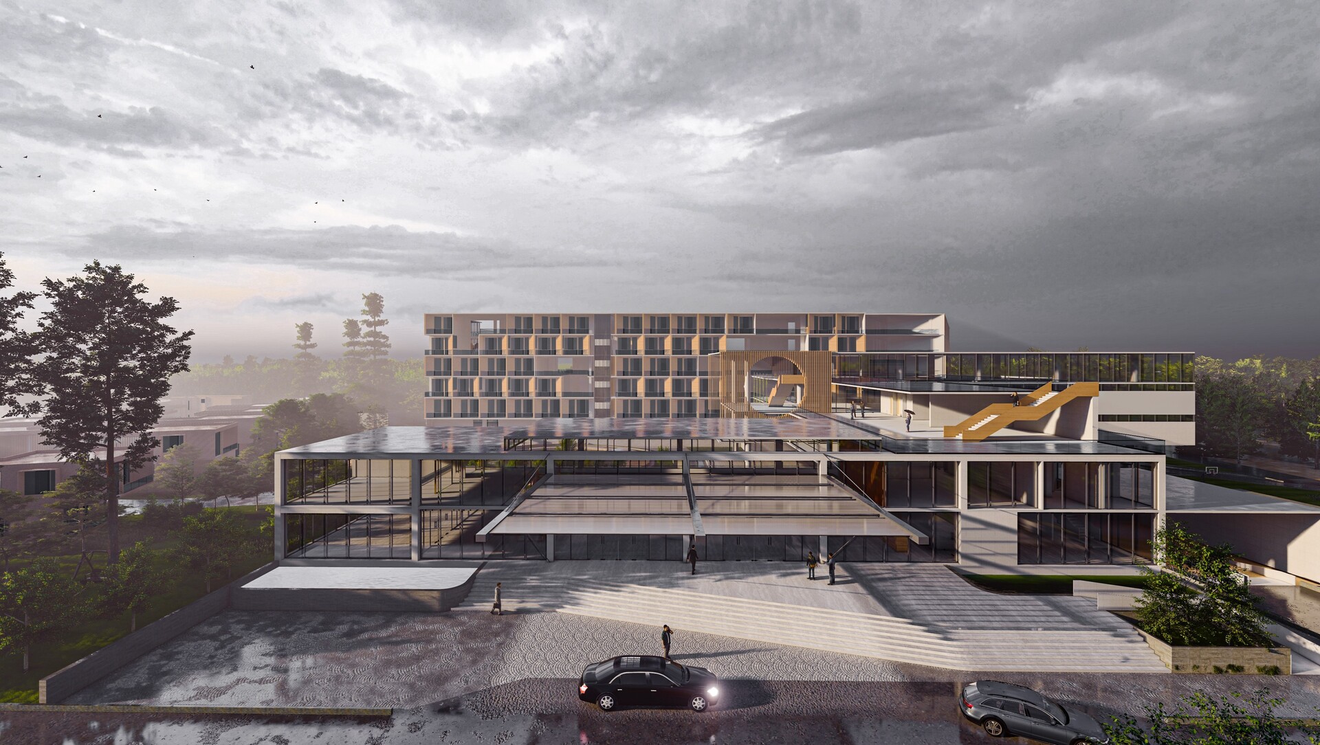 ArtStation - _ A Resort in The Forest