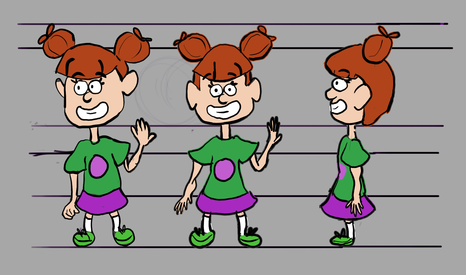 ArtStation - Jessy - Character Sheet