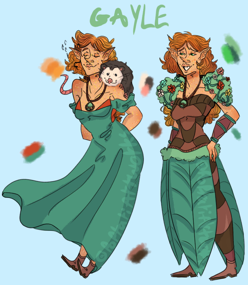 ArtStation - Gayles Different outfits