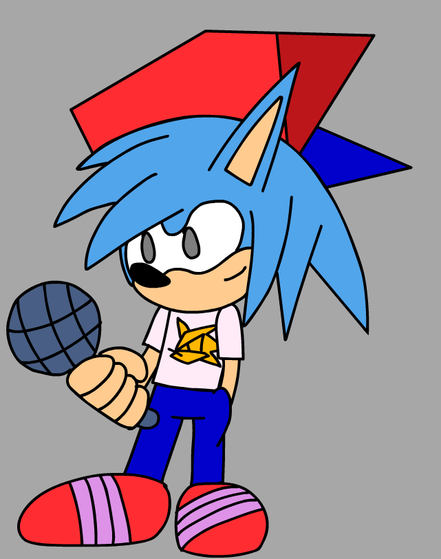 Multicolor The Hedgehog - Friday Night Funkin' Velvania Musical Mayhem