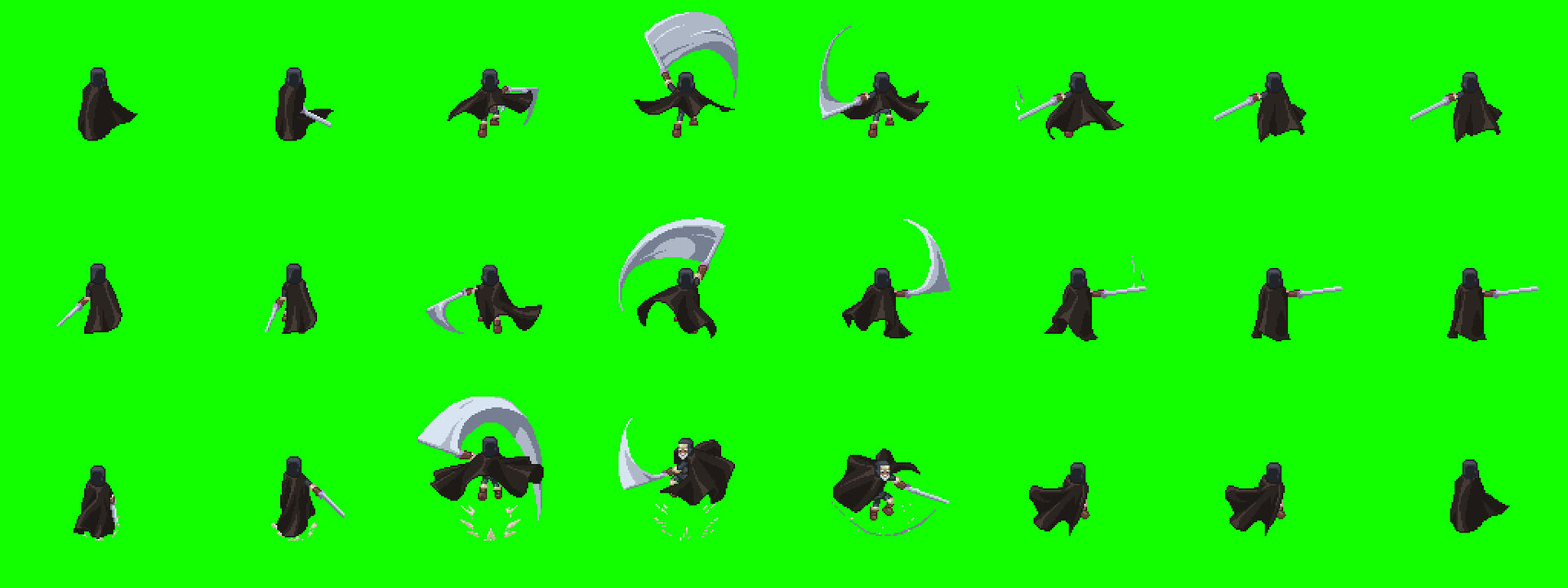 Kei Mak - Pixel Sprite & Animations