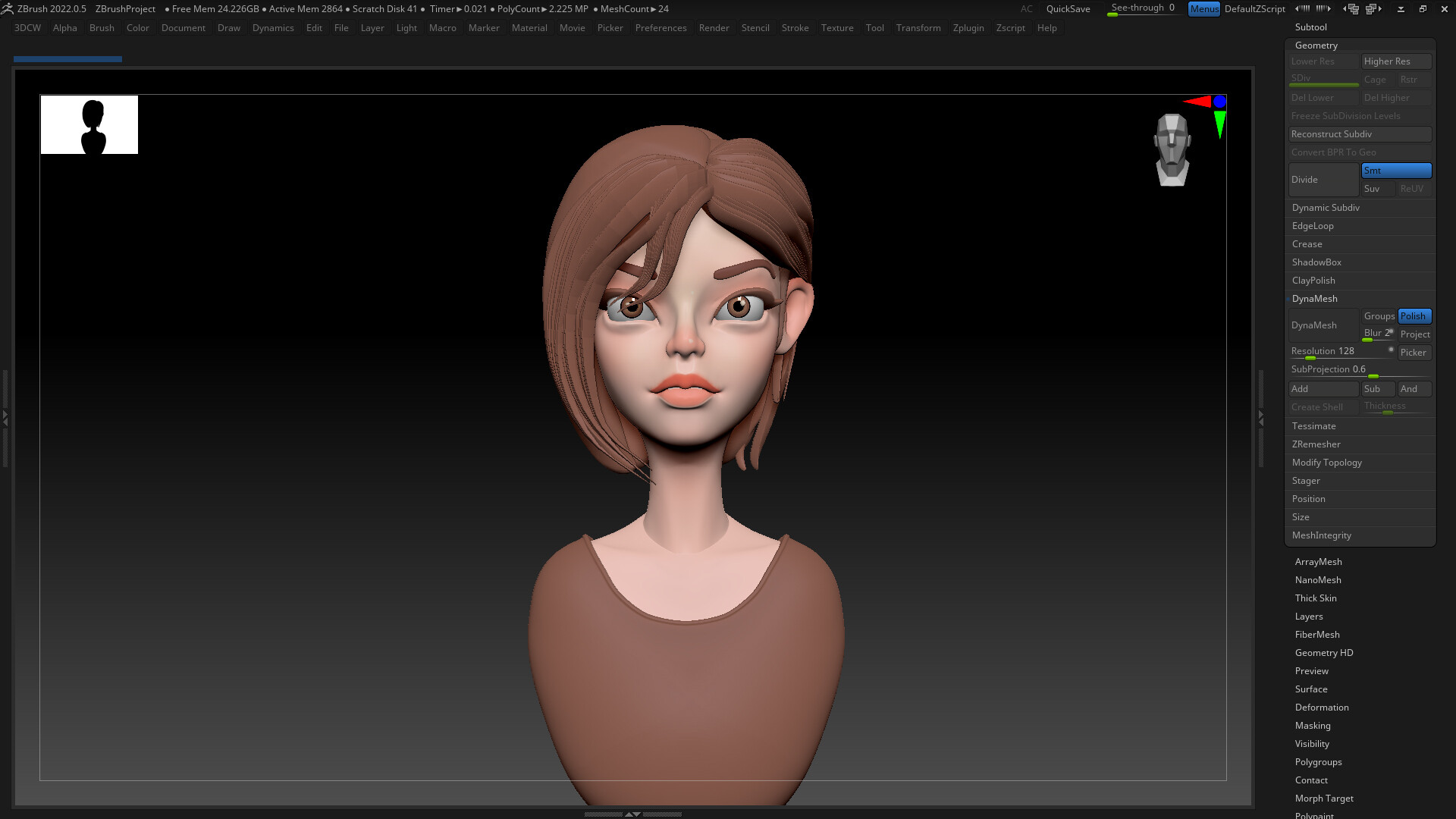 Phong Ly - Face Sculpting in ZBrush