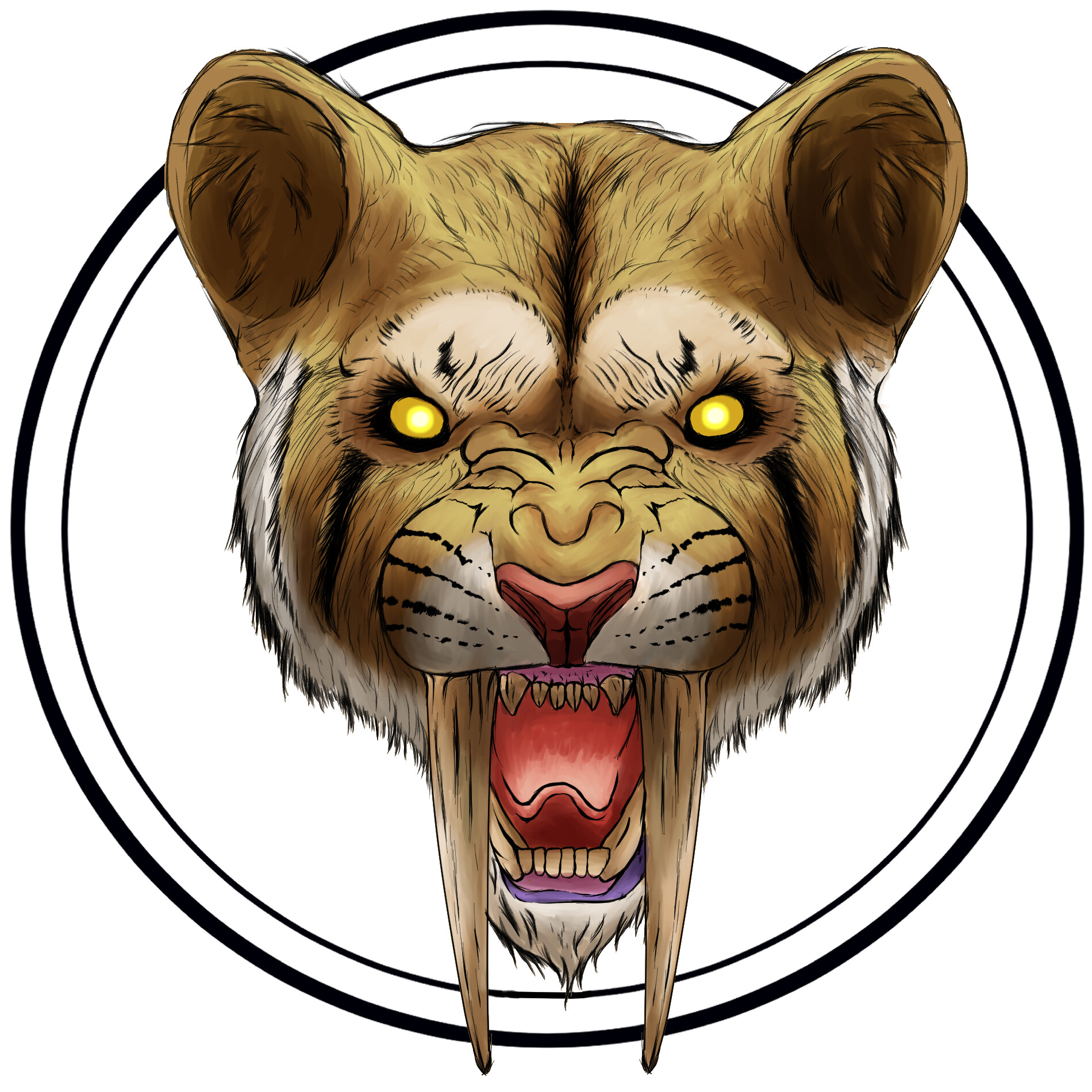 Smilodon Face