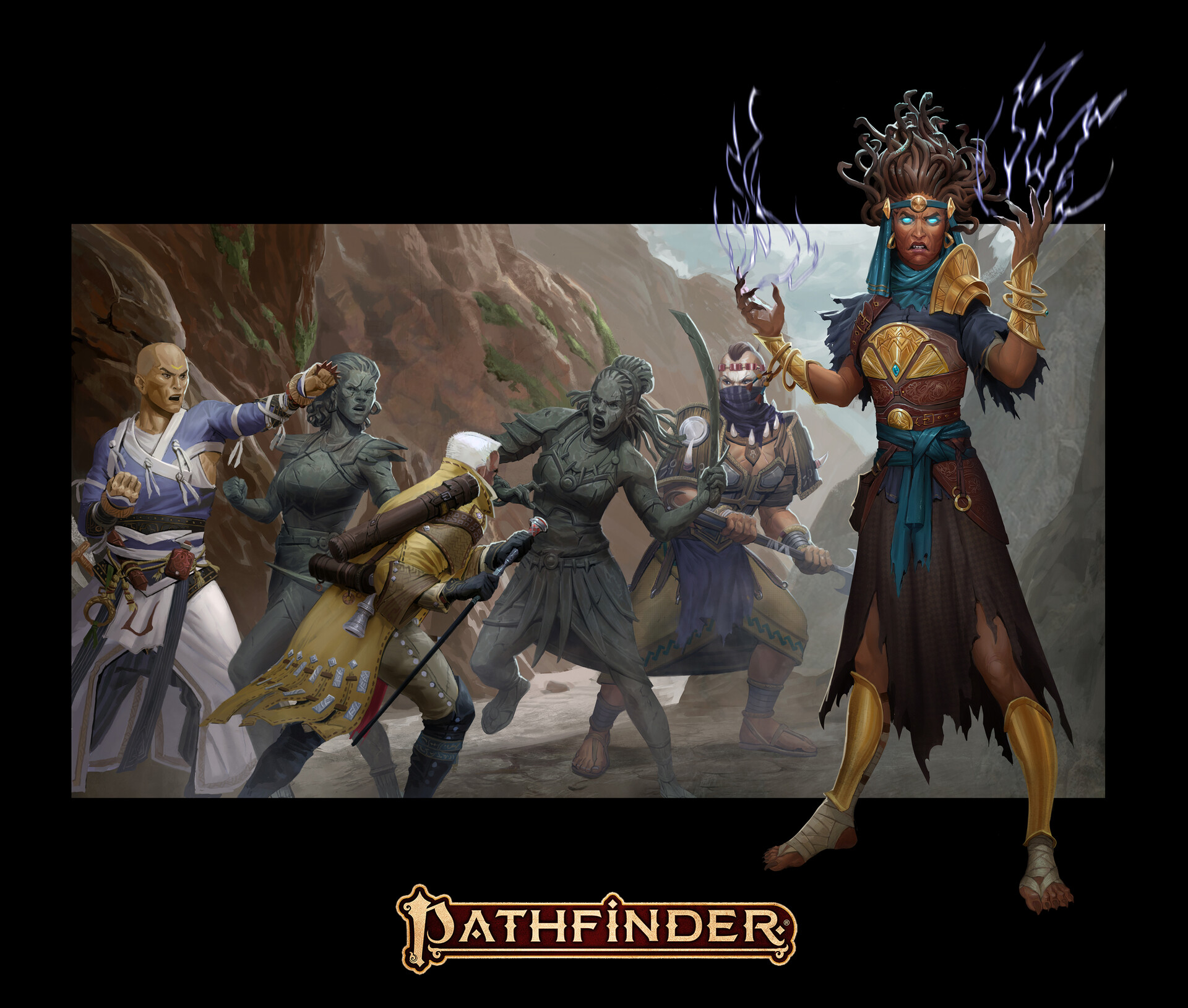 ArtStation - pathfinder book cover