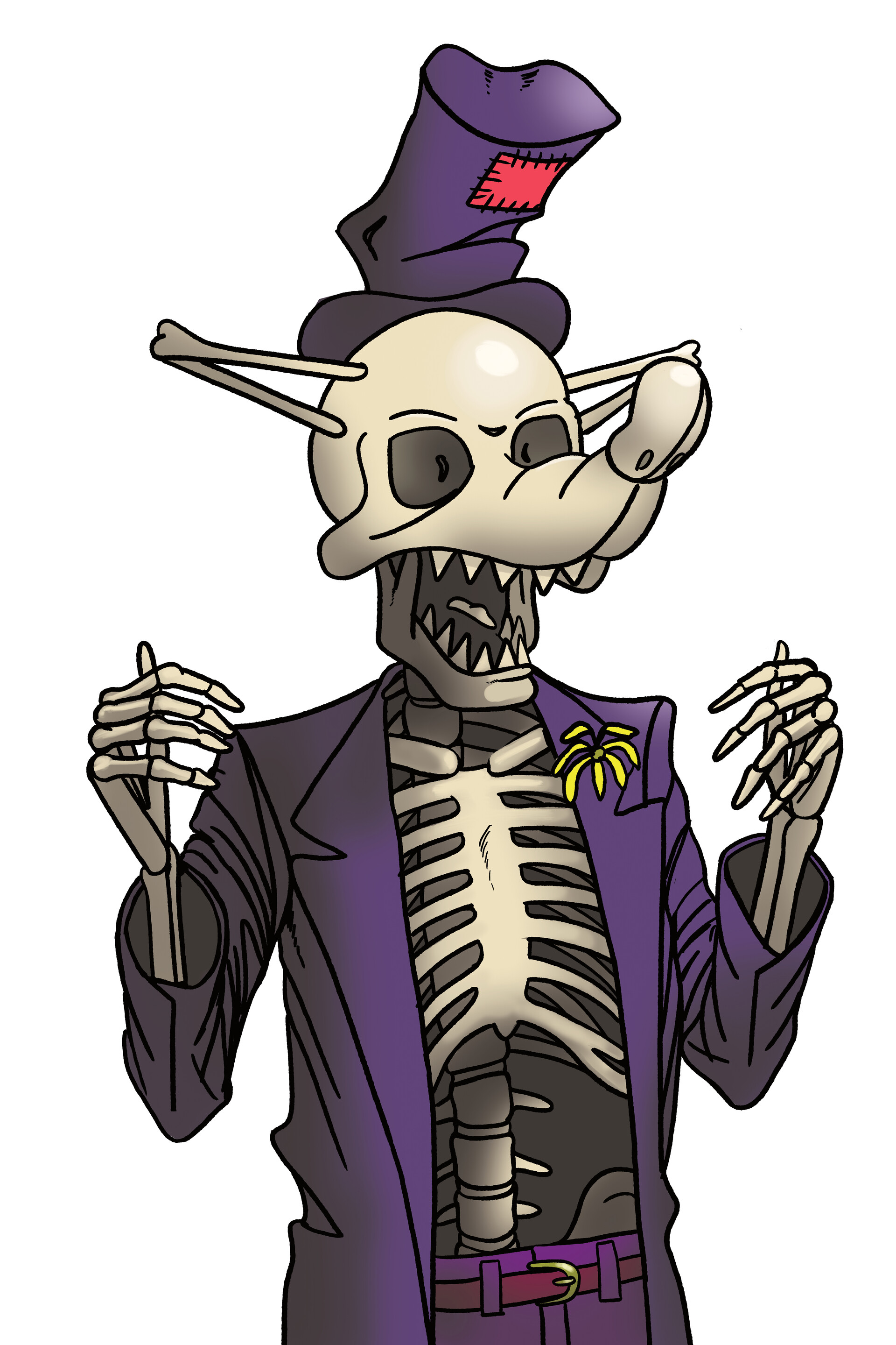 ArtStation - Snake Oil Salesman Bones