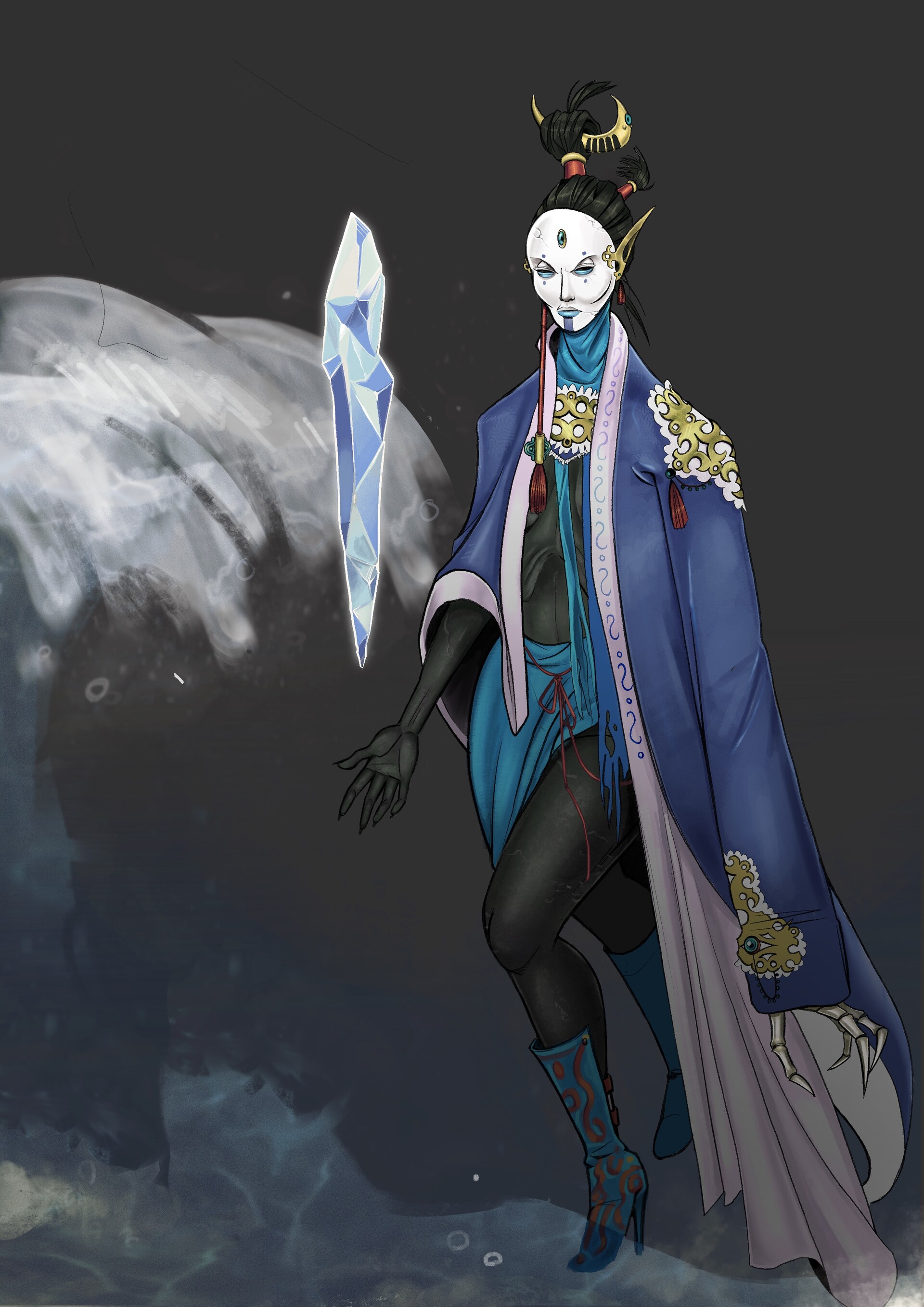 ArtStation - Ice Sorceress Concept Art