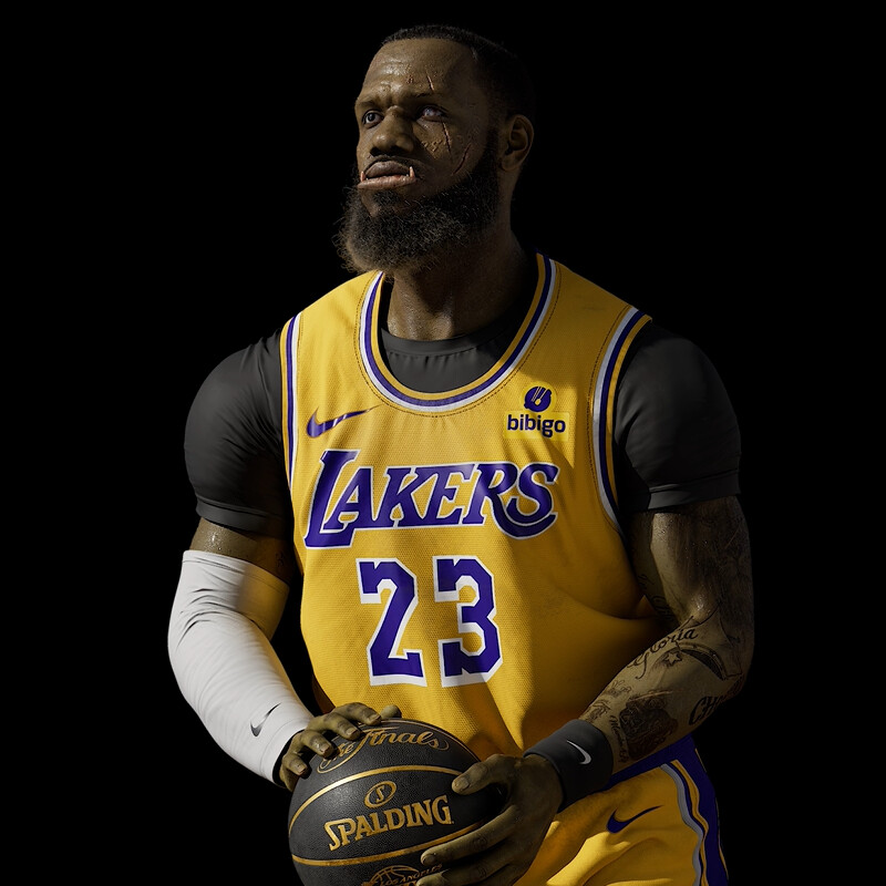 ArtStation - NBA - LeBron James