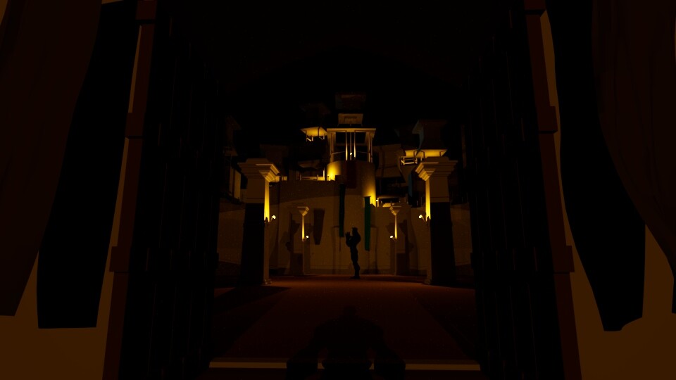 ArtStation - Arena Project in Maya.