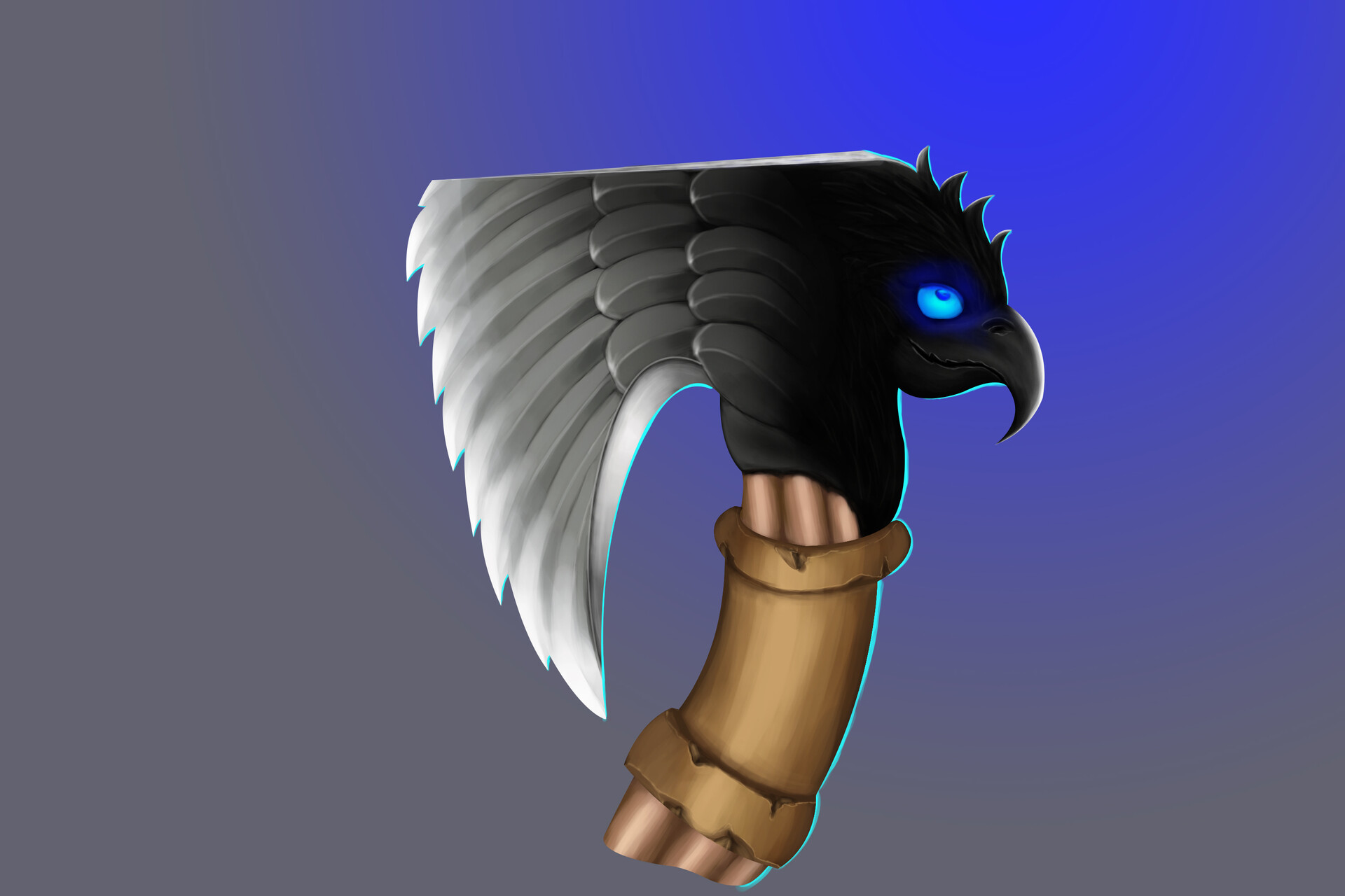 ArtStation - Eagle Axe design