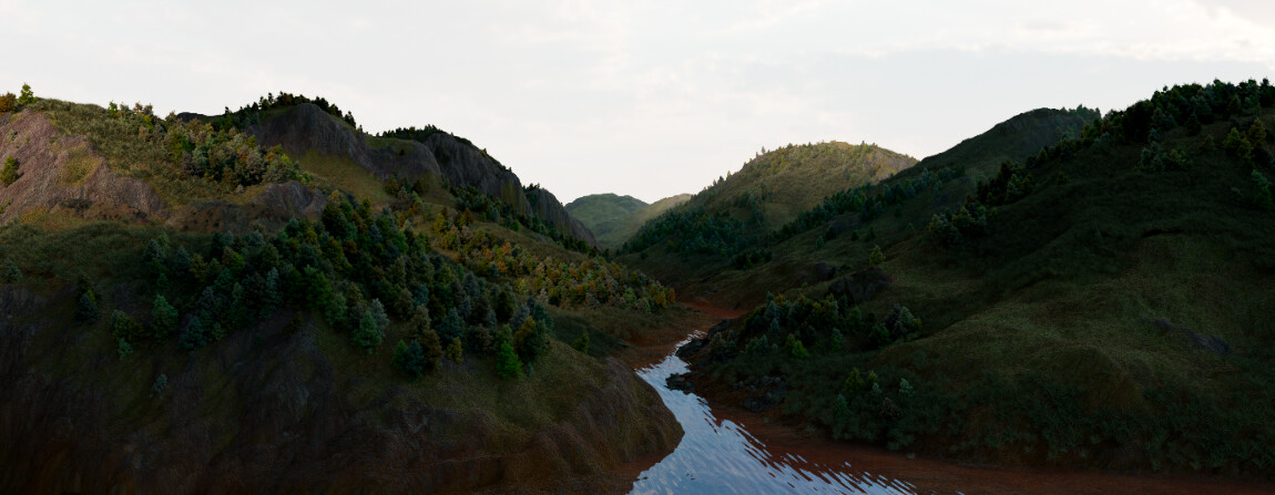 ArtStation - Environment Mountains