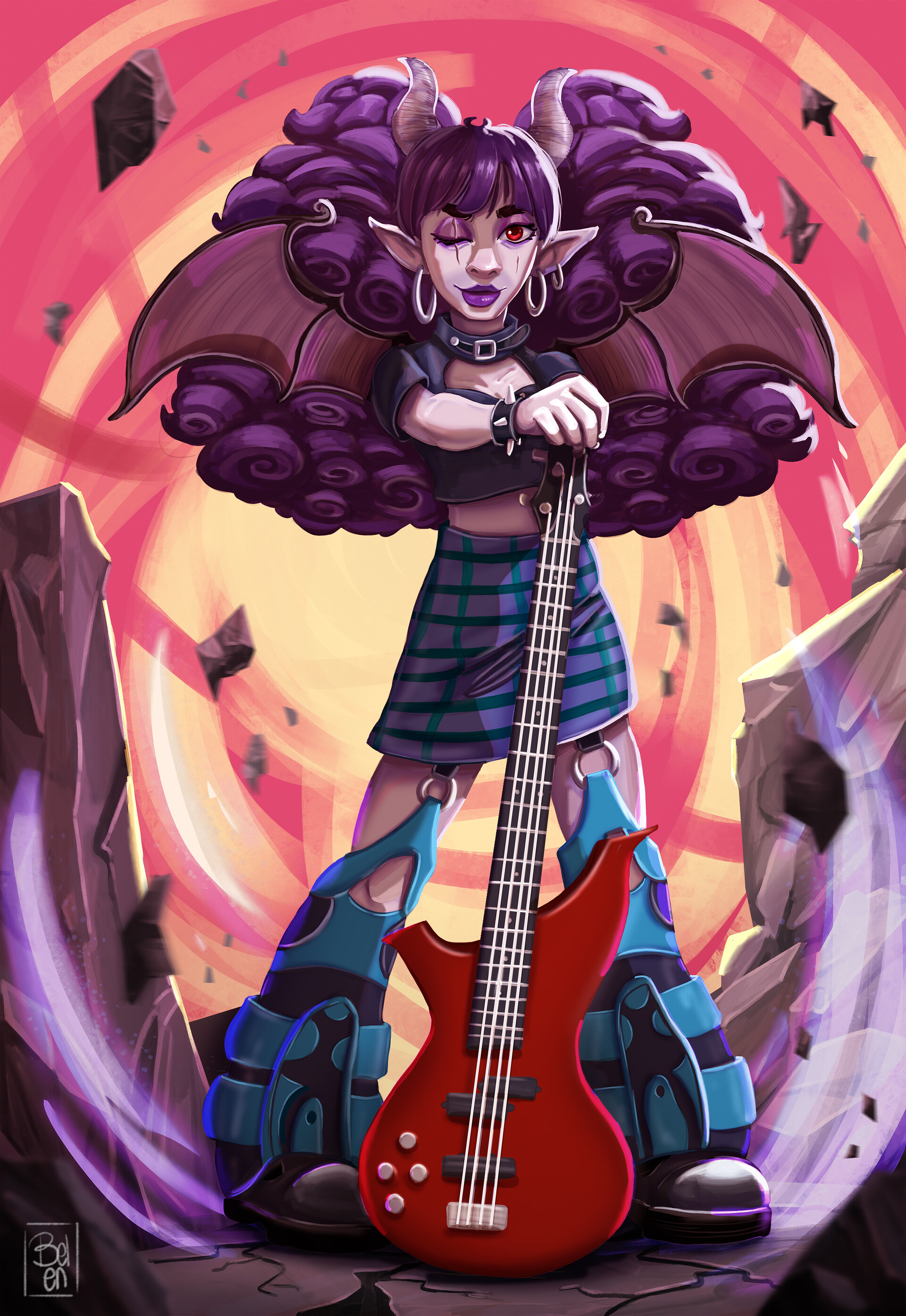 Artstation Demon Girl