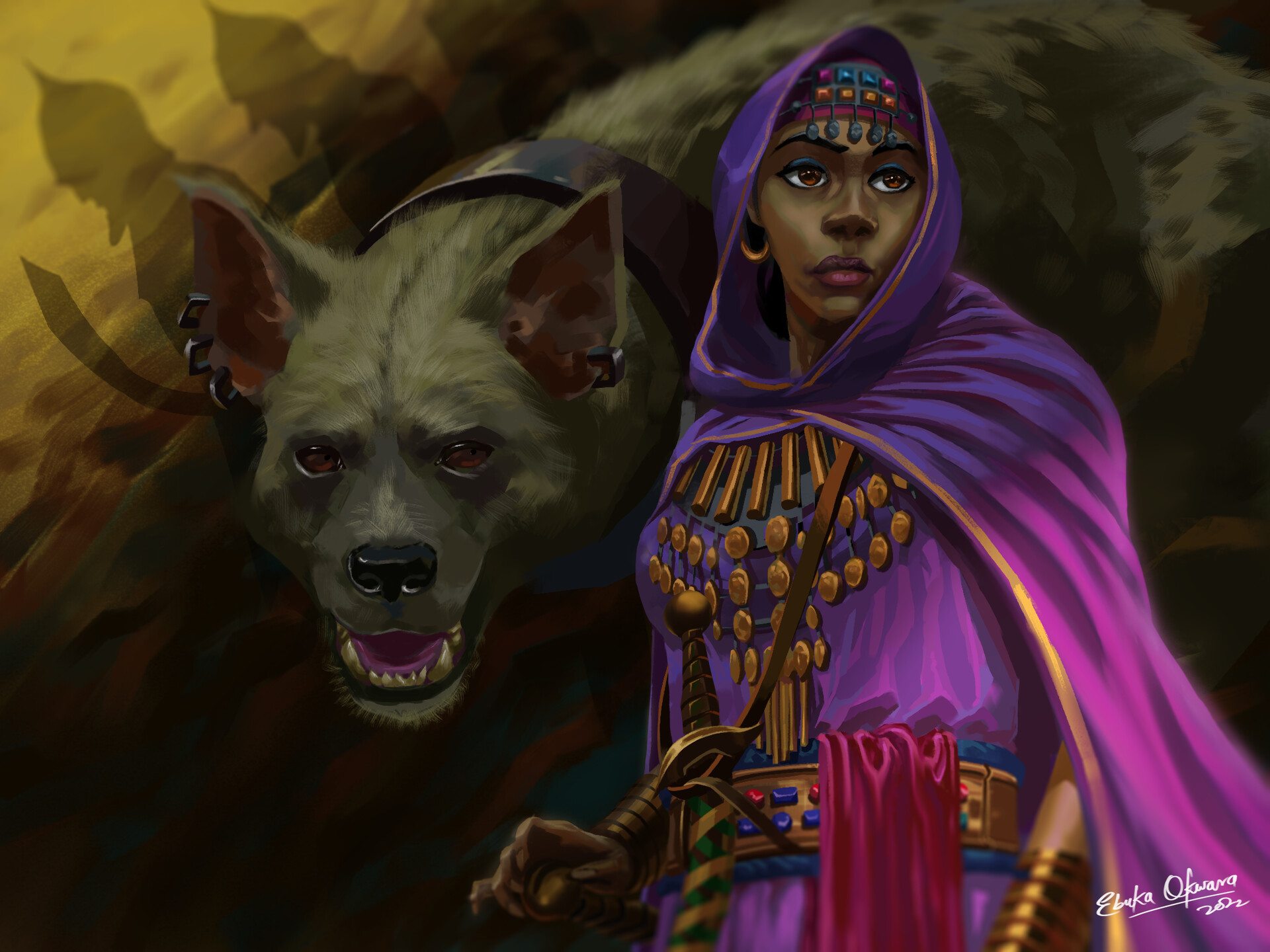 ArtStation - Kahina: Queen Kahina