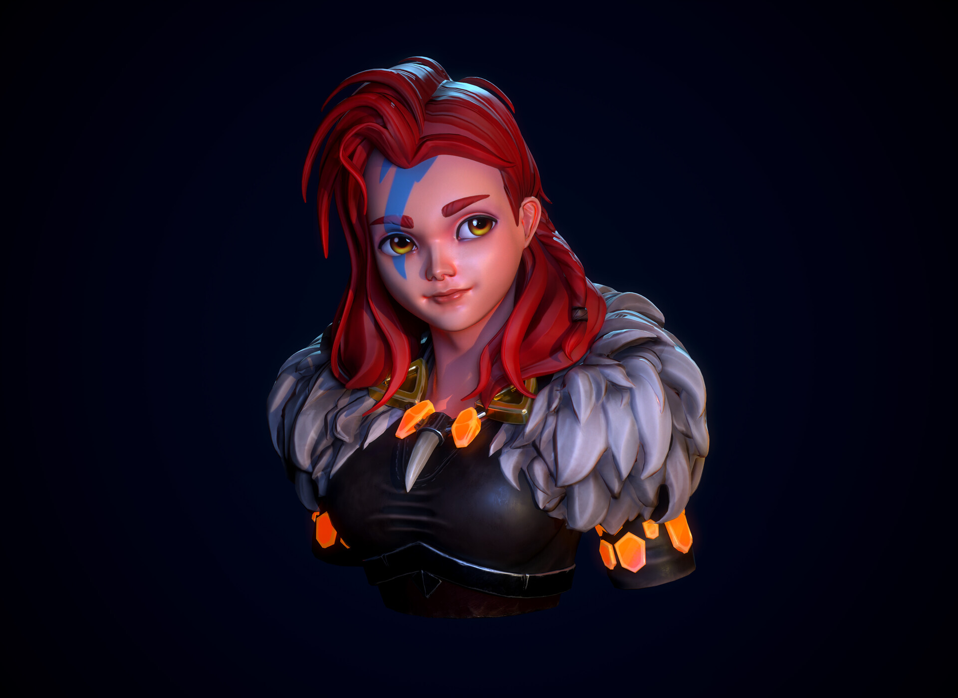 ArtStation - Viking girl practice