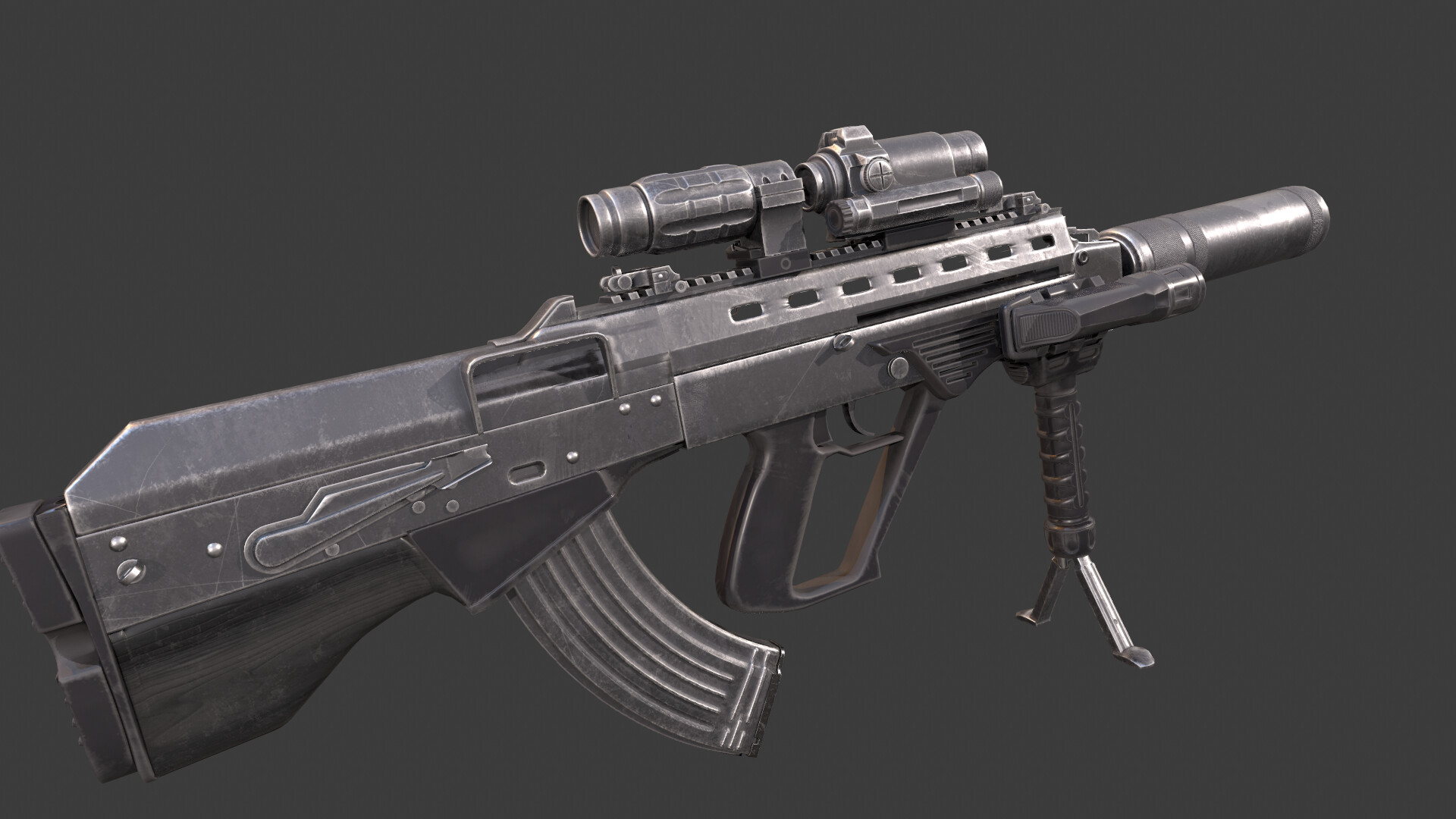 Roman Moskvyak - Vulcan Malyuk Assault Rifle
