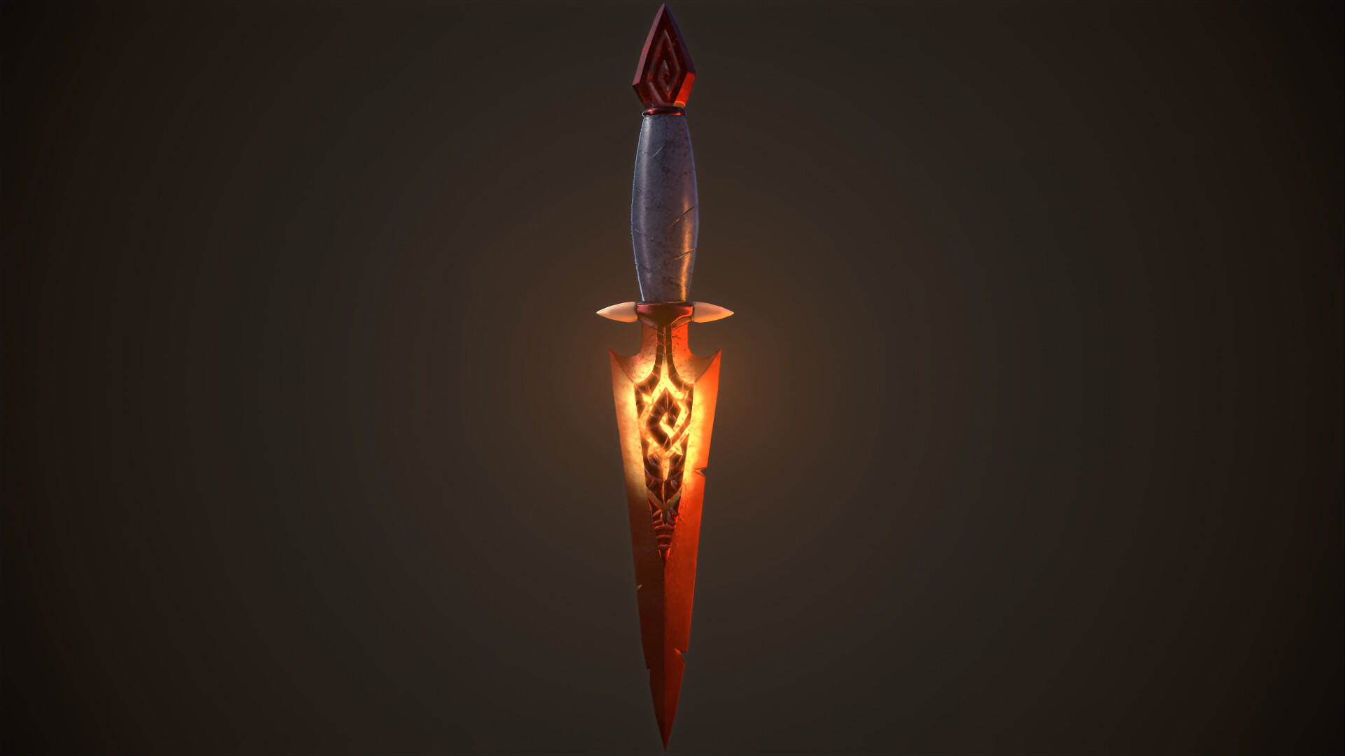 ArtStation - Glowing Dagger