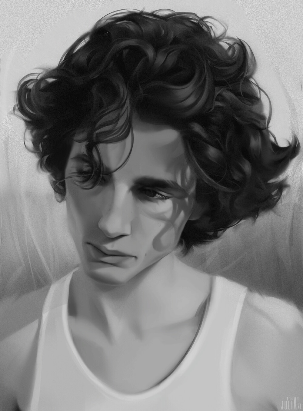 ArtStation - Timothée Chalamet fanart
