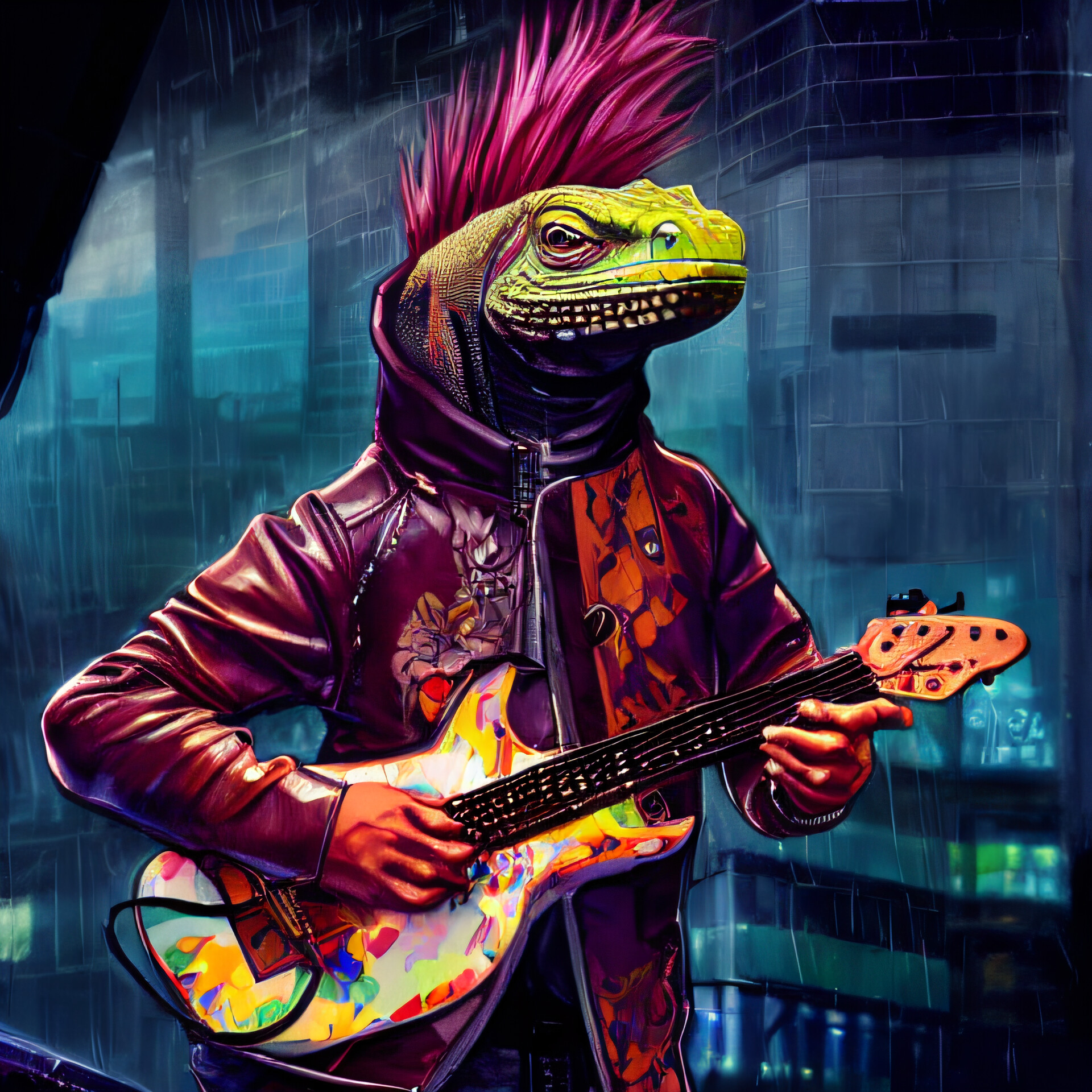 Charliott - "Iguanick - The Rockstar Lizard"