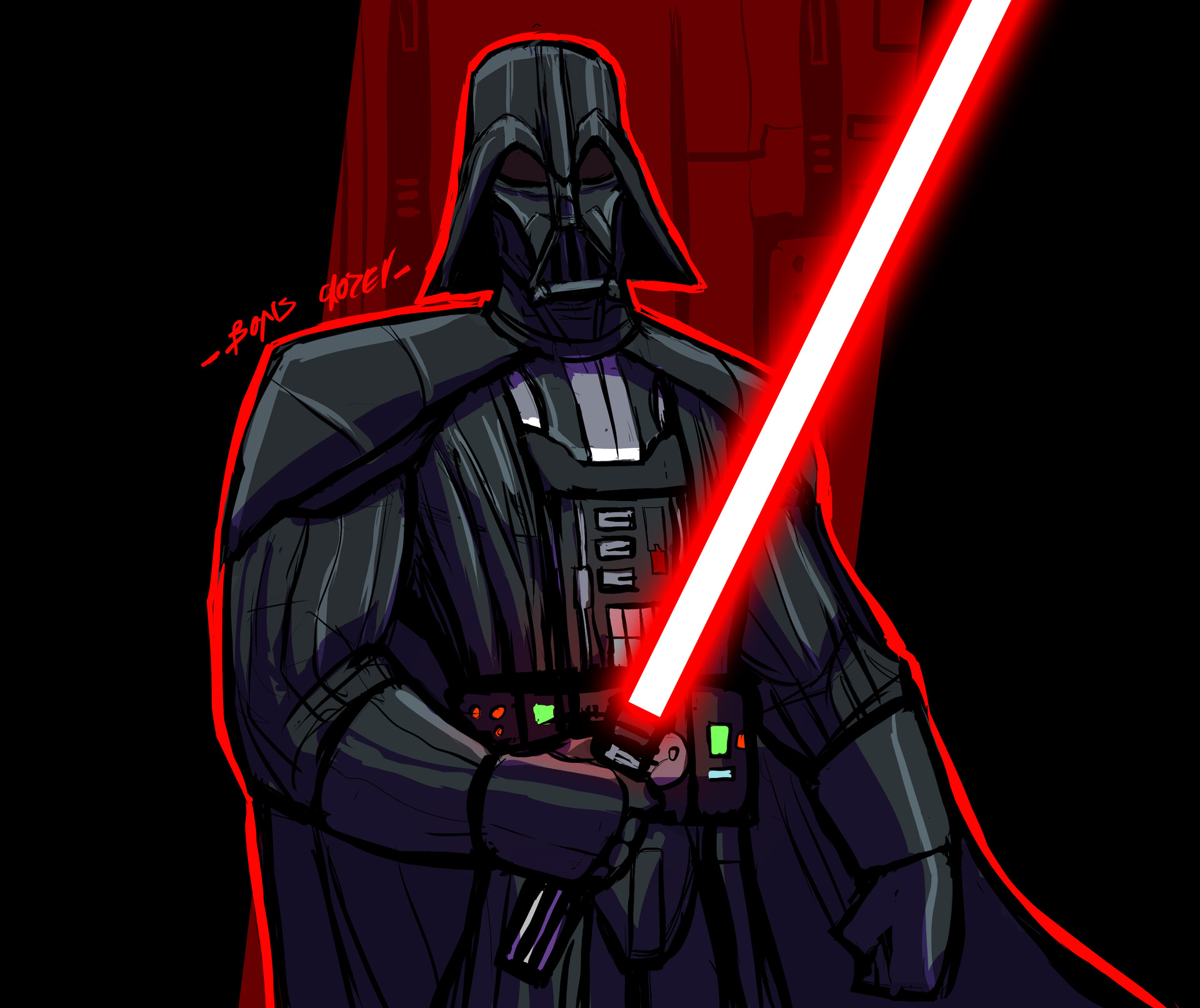 ArtStation - OL VADER BOI