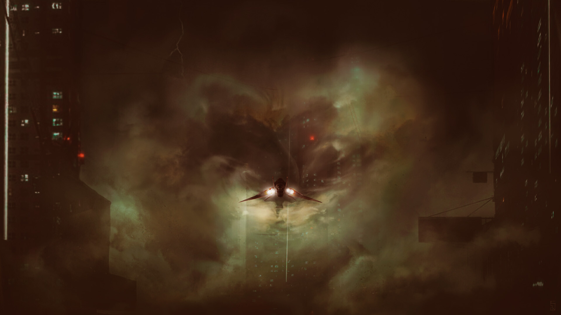 ArtStation - City fog