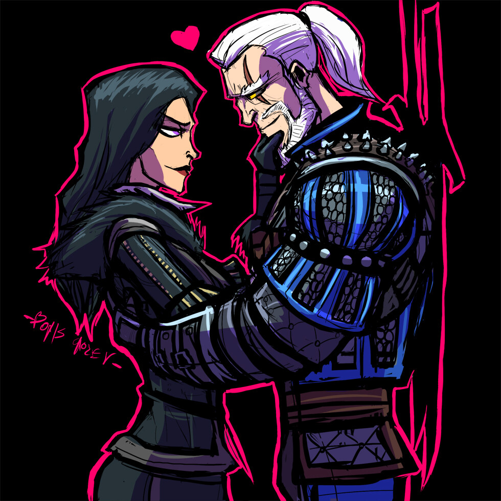 ArtStation - YEN AND GERALT