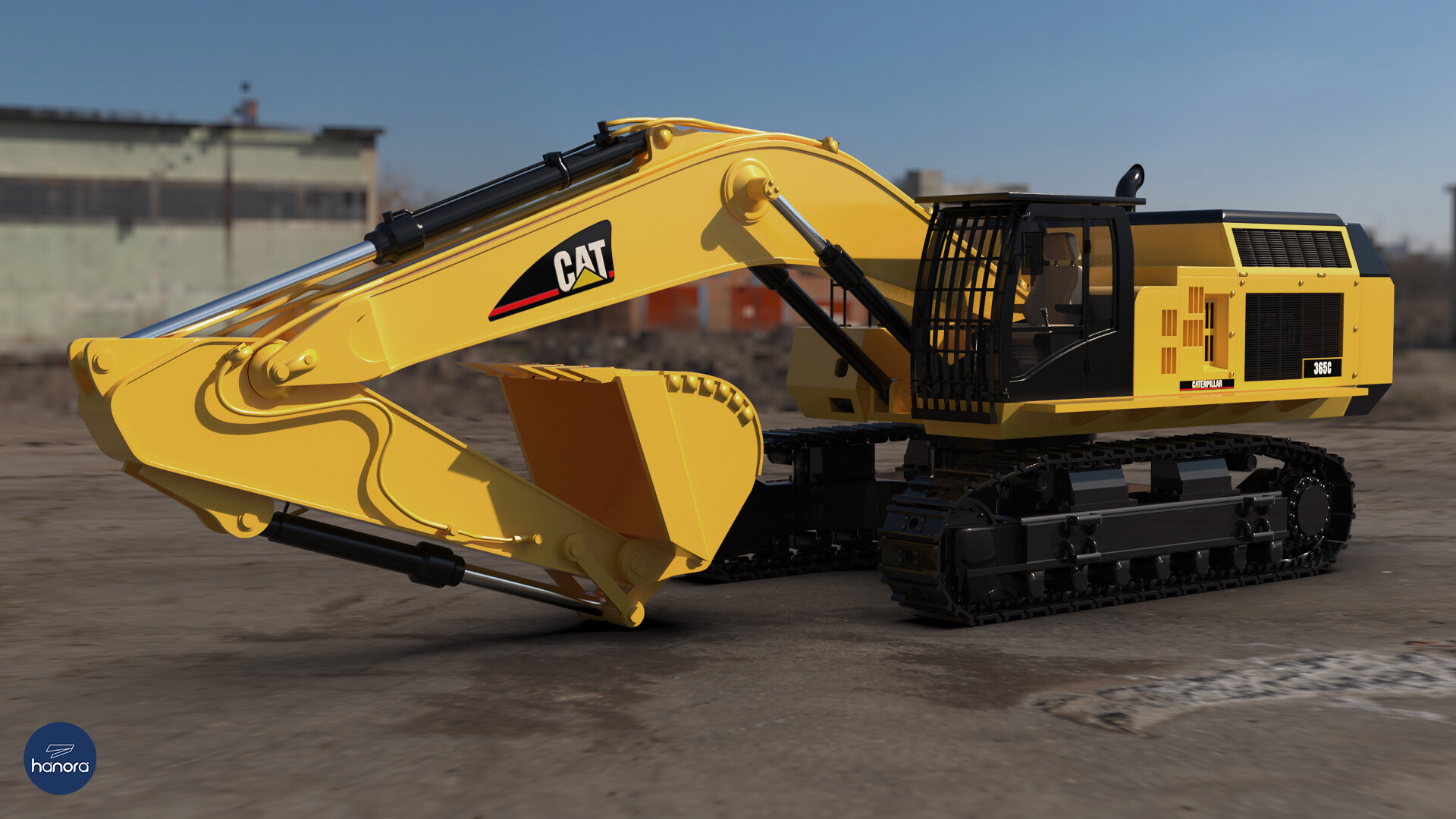 ArtStation - Excavator 365C