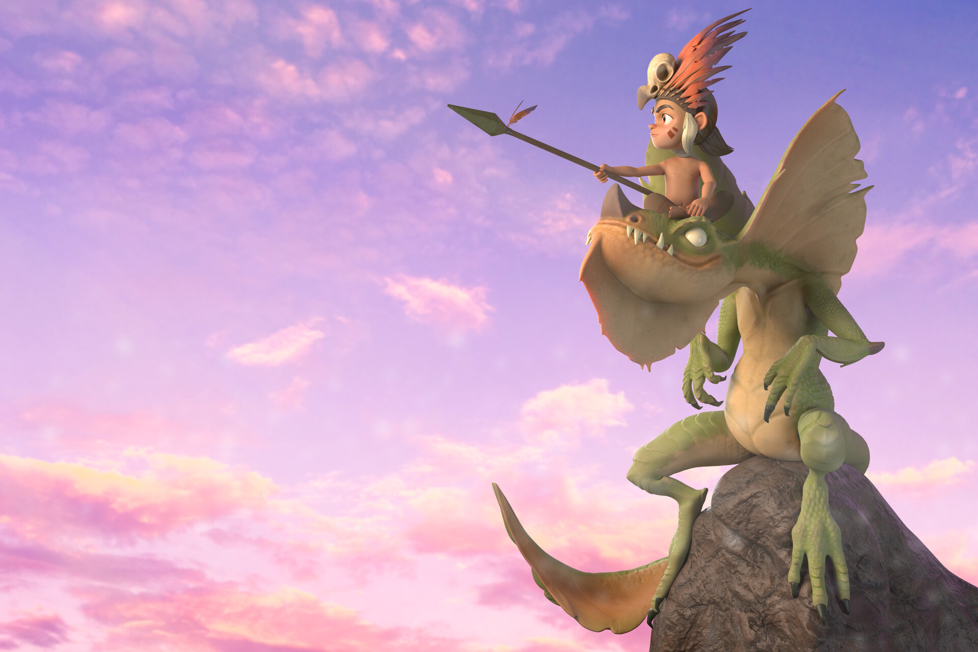 ArtStation - Dragon Rider