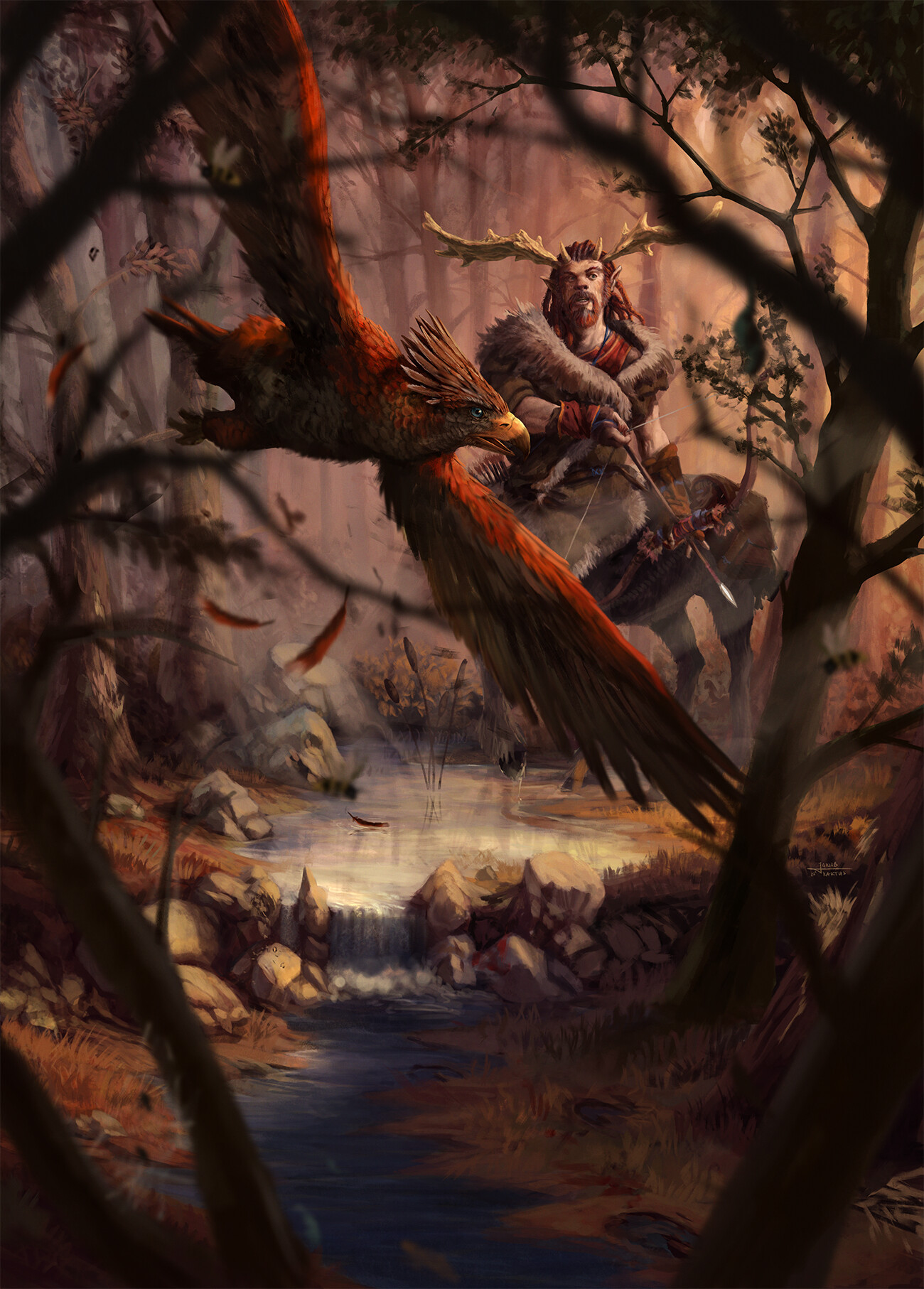 ArtStation - Centaurus Falconeer