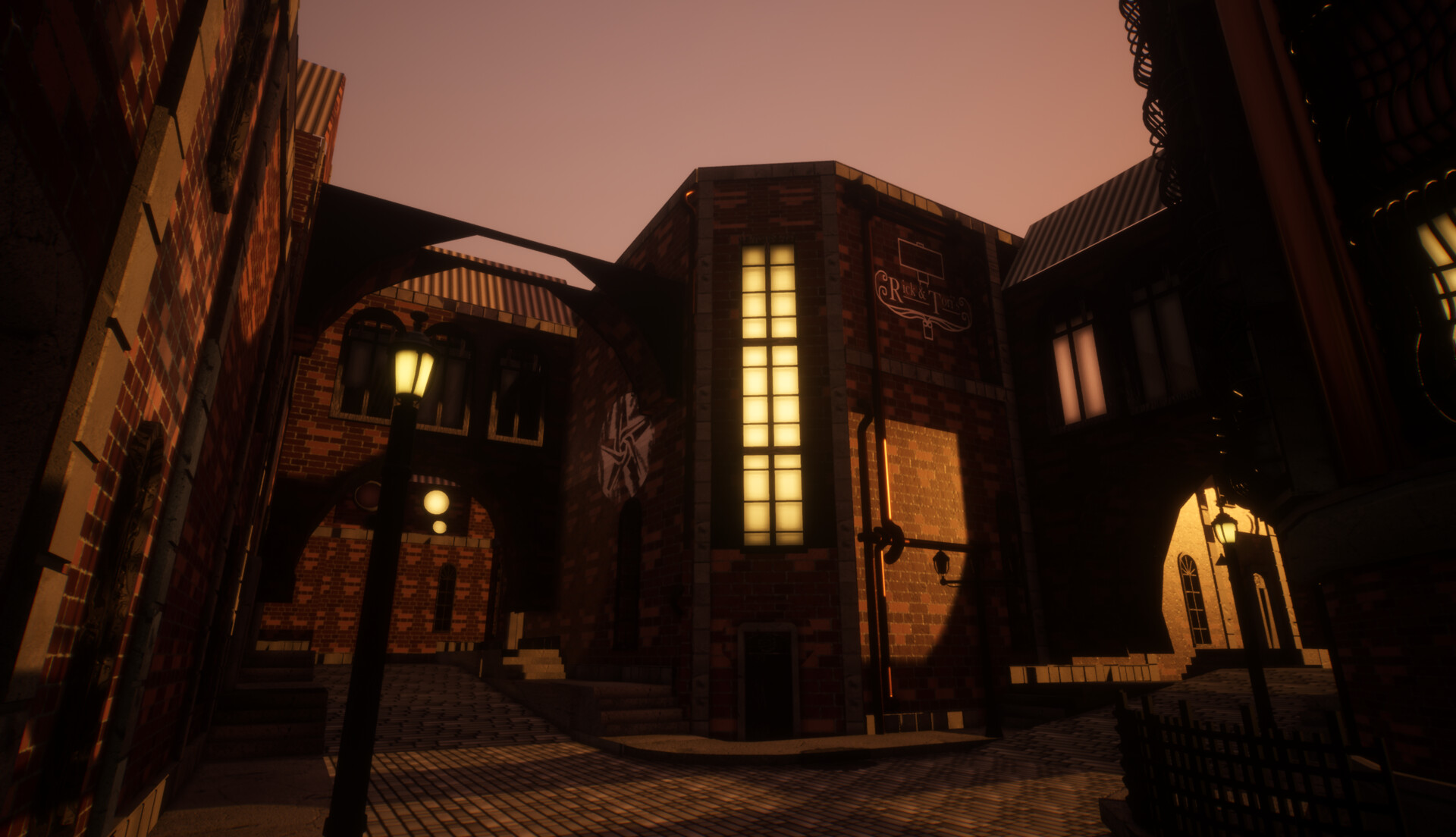 ArtStation - SteamPunk Town