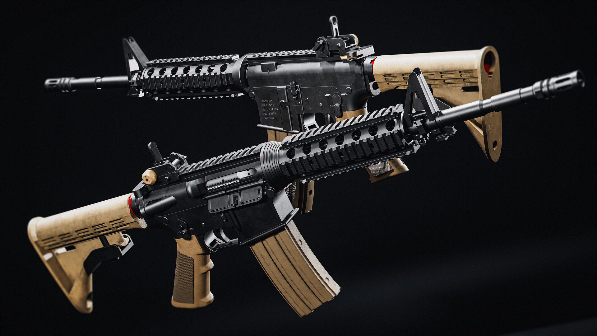 ArtStation - M4A1 - Rifle