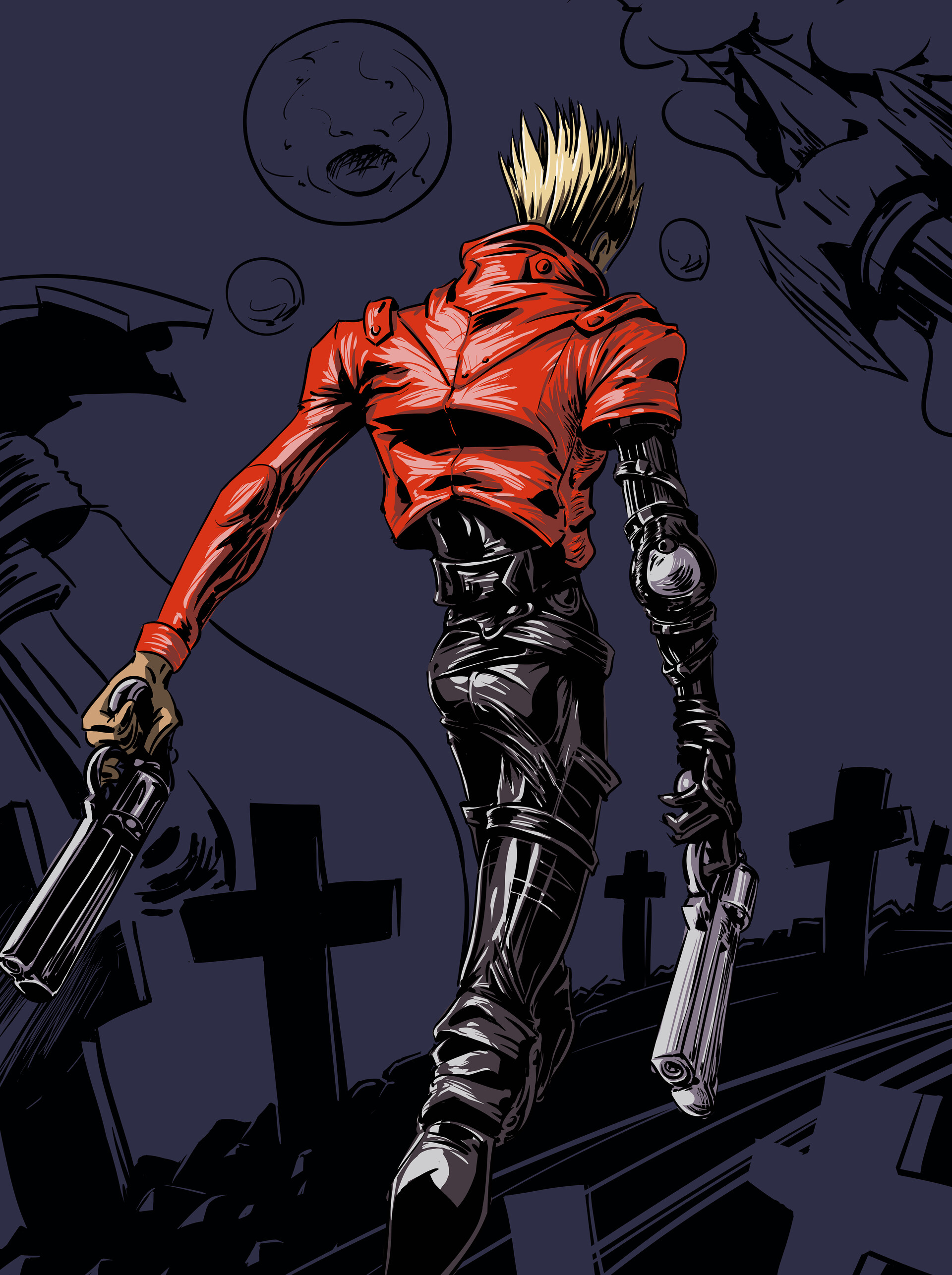 ArtStation - Trigun fanart
