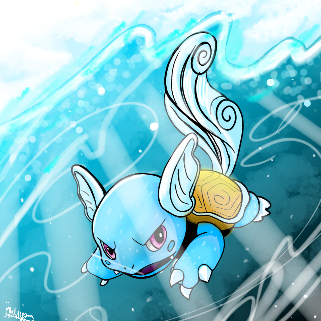 Artstation Wartortle Fanart New Jobрџ ў