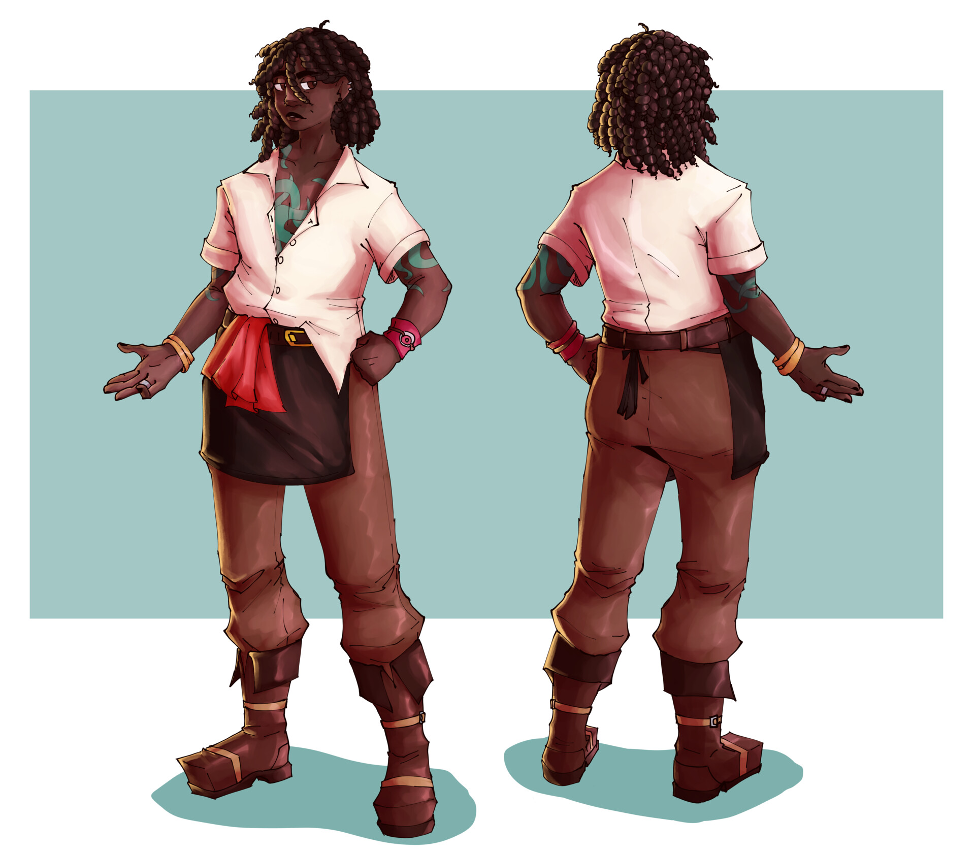 ArtStation - Barkeeper Character Design