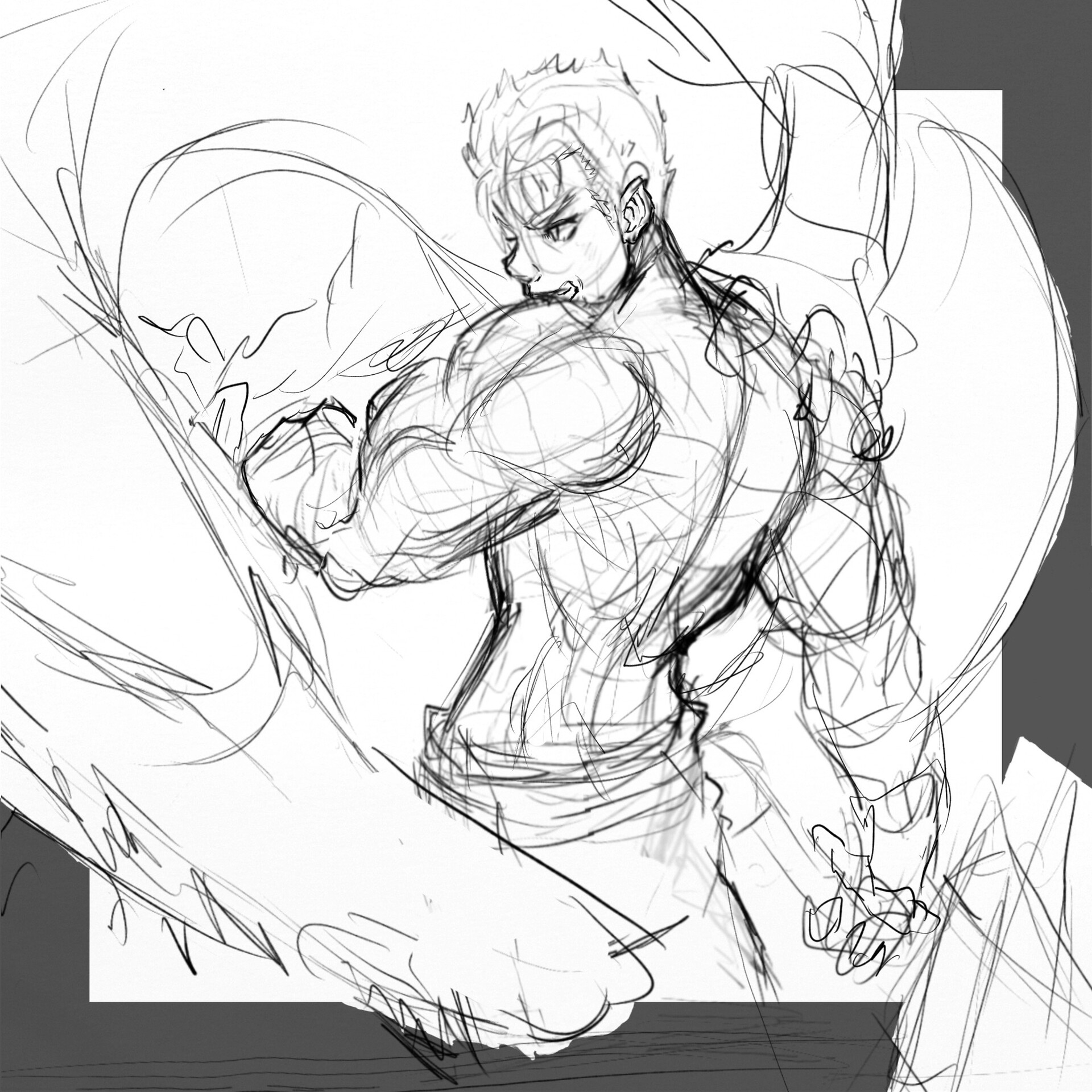 Cody Huston - Berserk Guts Fanart