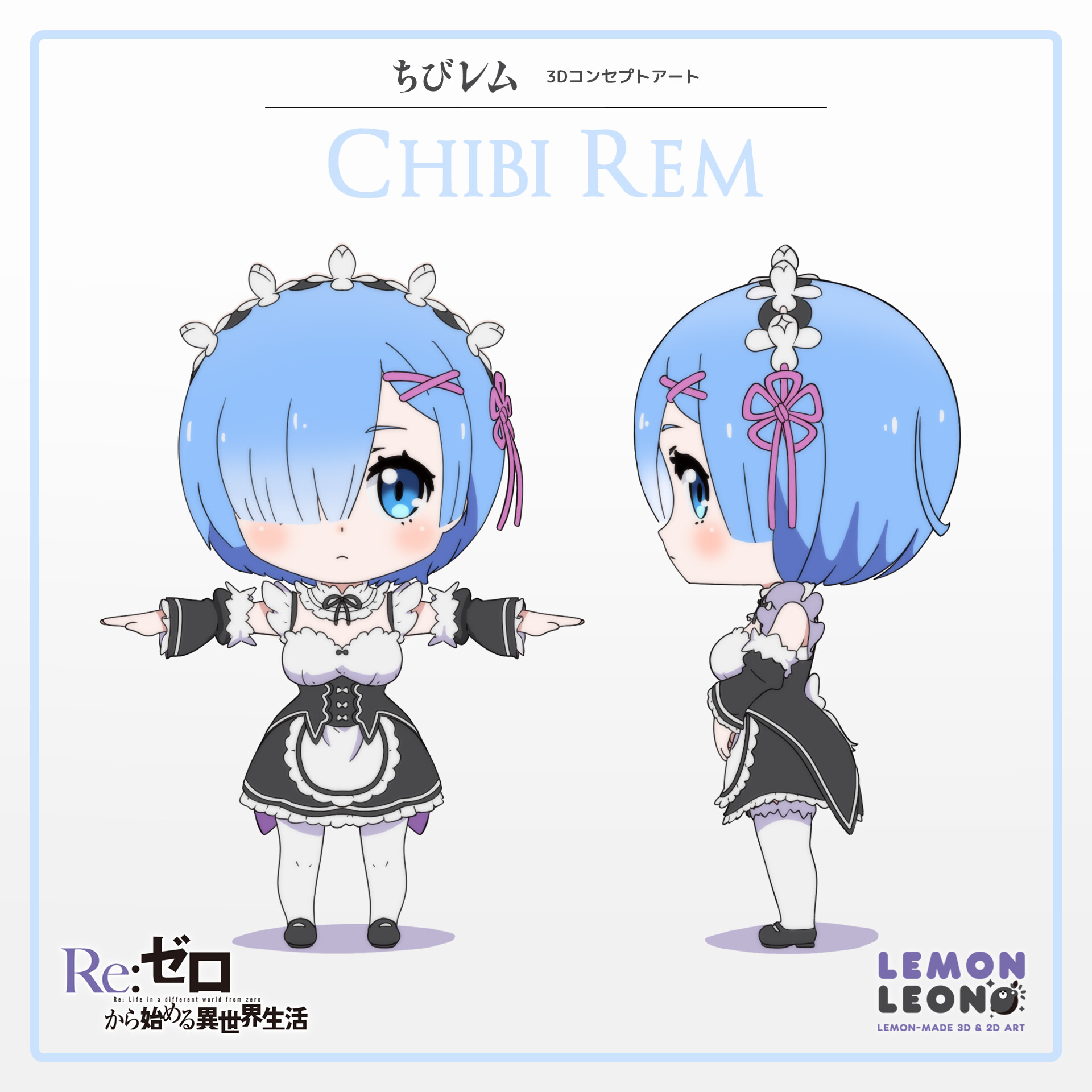 Rem Chibi Hellourrr Looking For Re:zero Rem Fullset 🙏🏻 Prio Ko