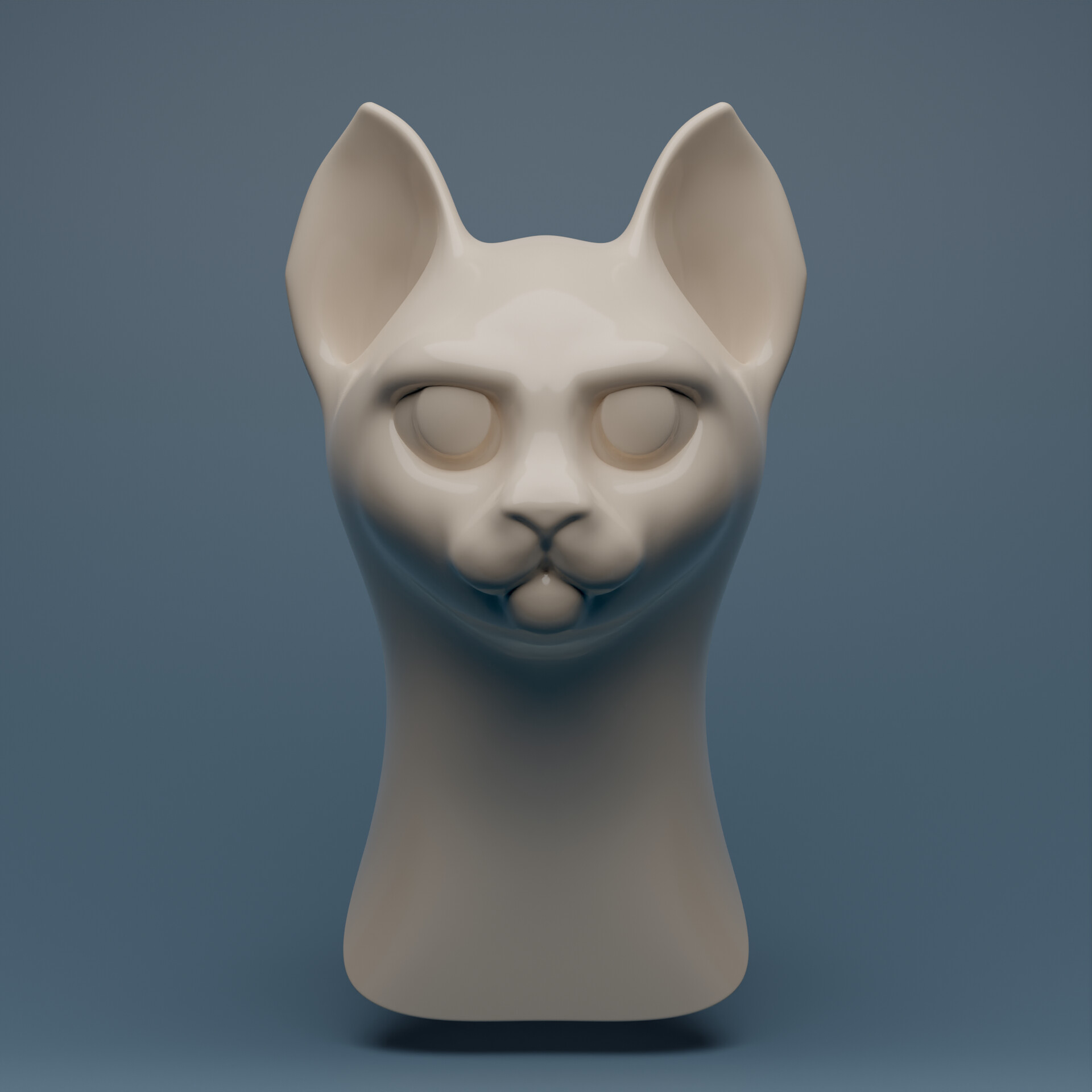 ArtStation - Cat head