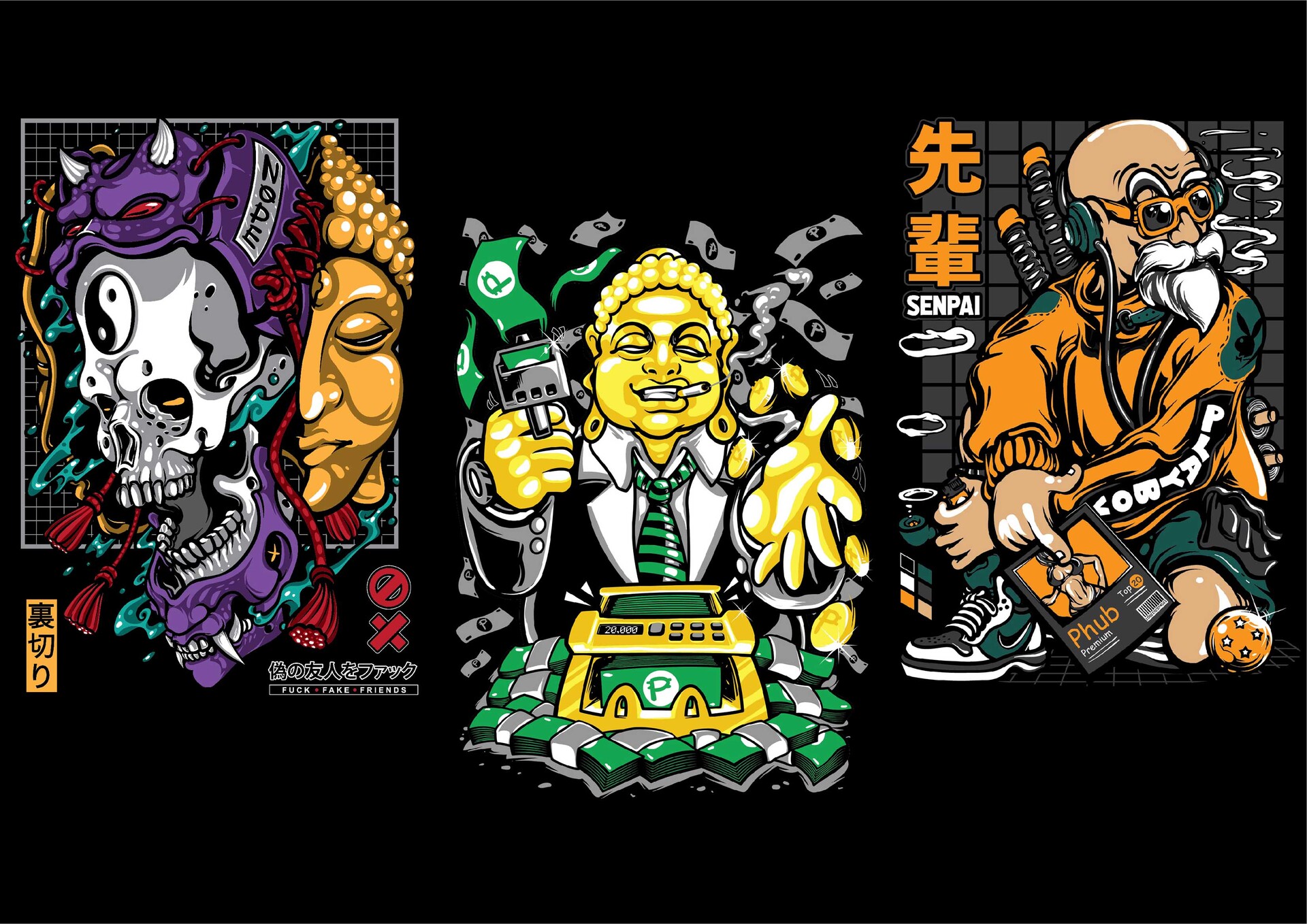 Ejii Mendoza - 2019-2021 T-SHIRT DESIGN PORTFOLIO