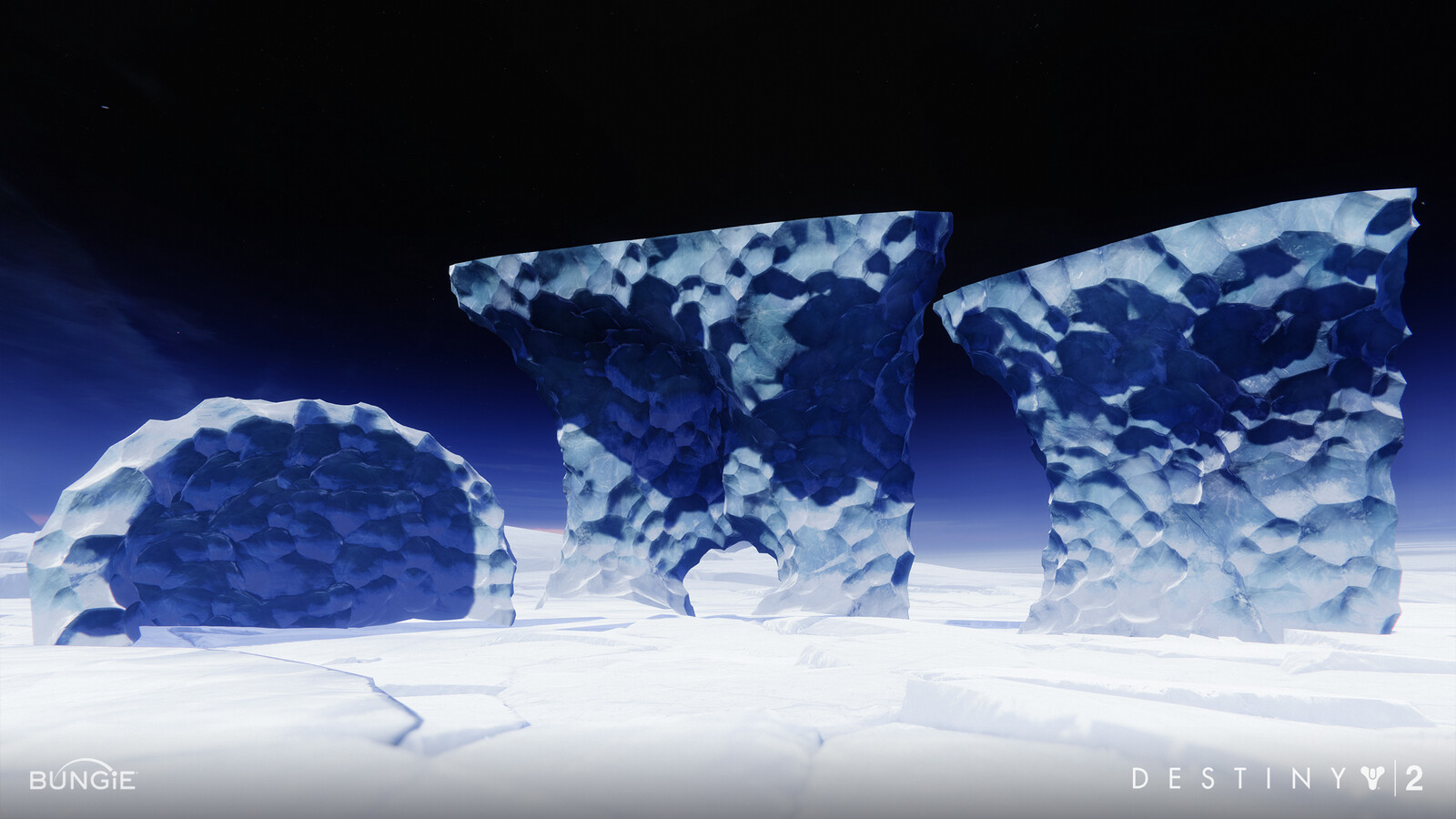 Ethan Scheu - Destiny 2: Beyond Light - Europa Ice Shaders and Props