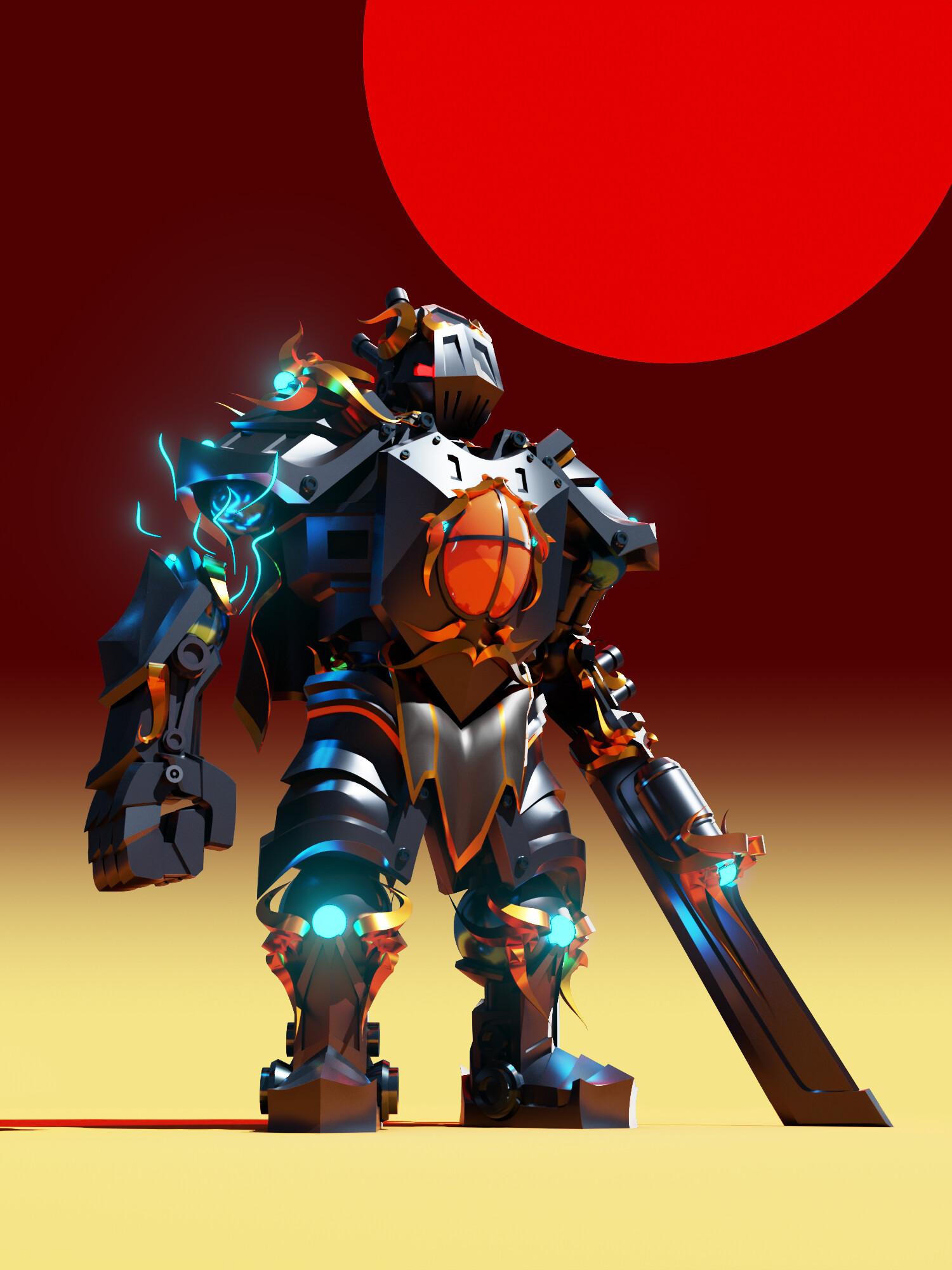 ArtStation - Mecha Guardian