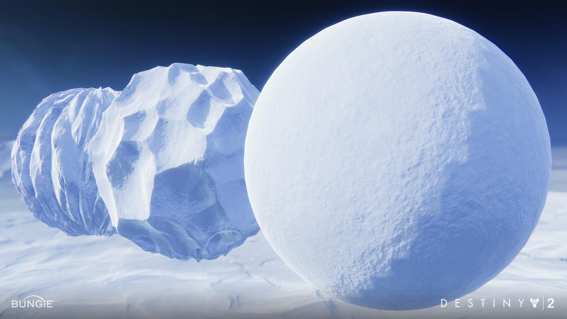 Ethan Scheu - Destiny 2: Beyond Light - Europa Ice Shaders and Props