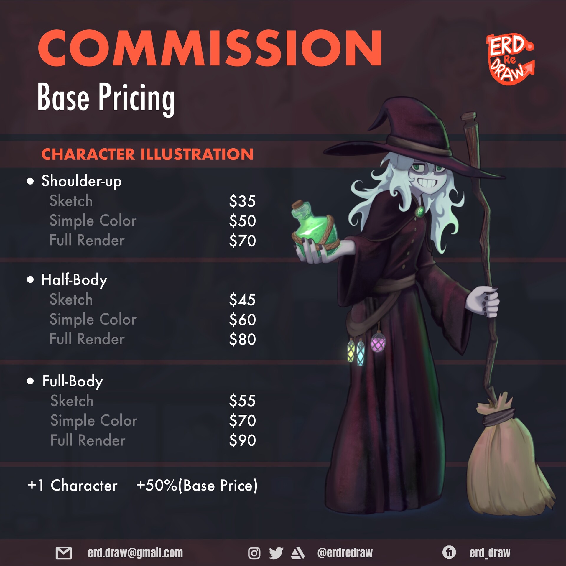 ArtStation - My Commission Sheet